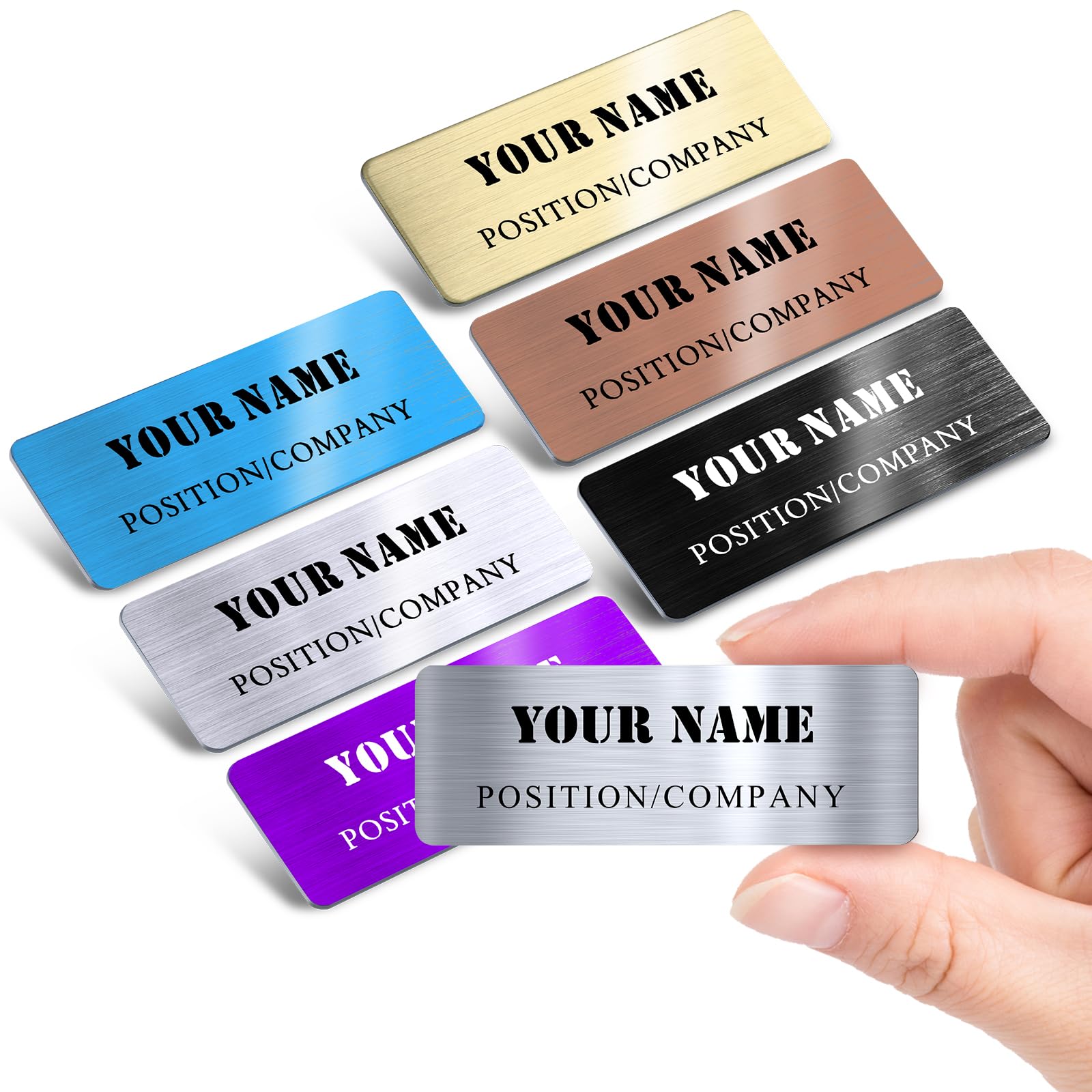 Make Your Own Name Tags Choose Your Own Name Tag Color | There Blog