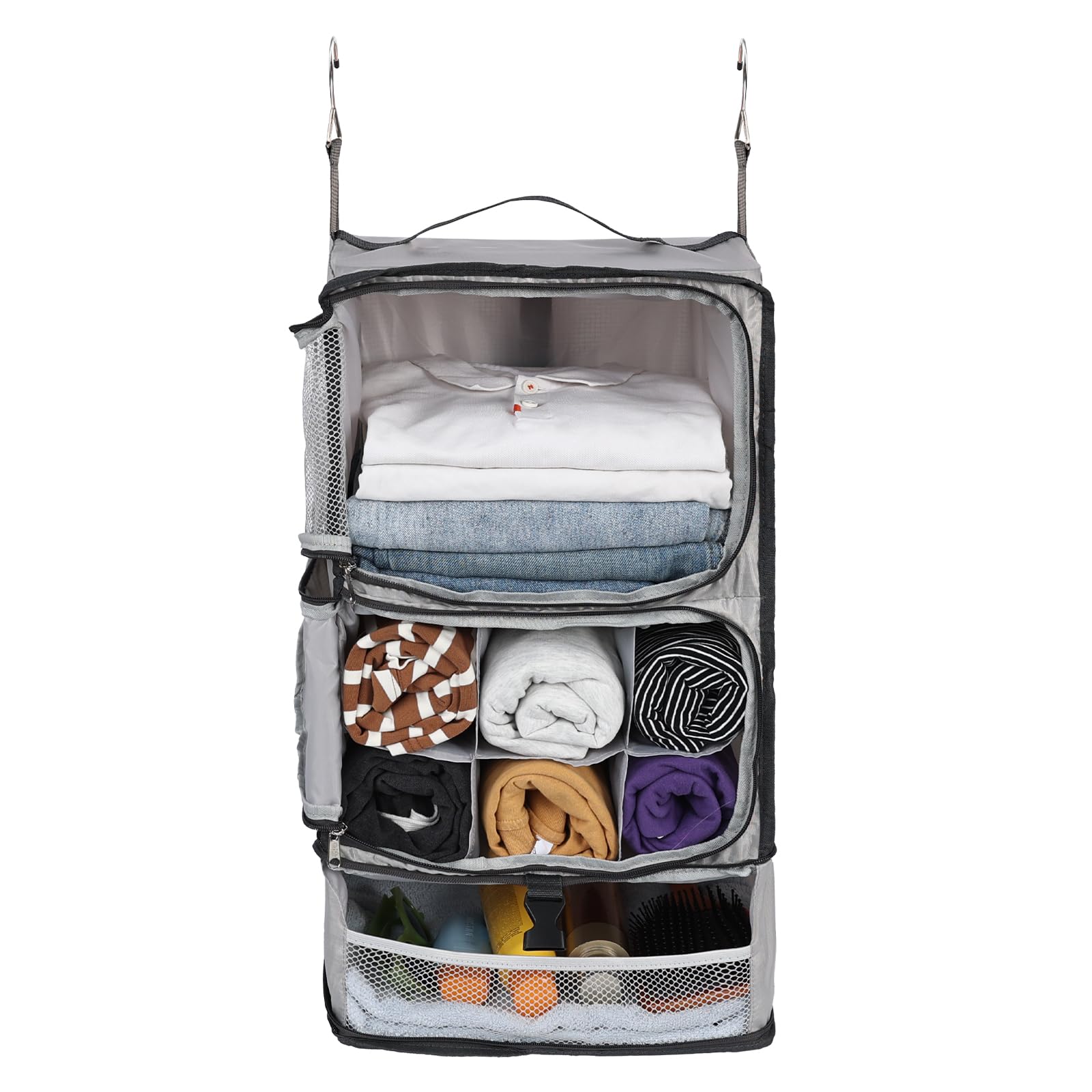 Amazon.com: Surblue Hanging Shelves Travel Compression Packing Cube for ...