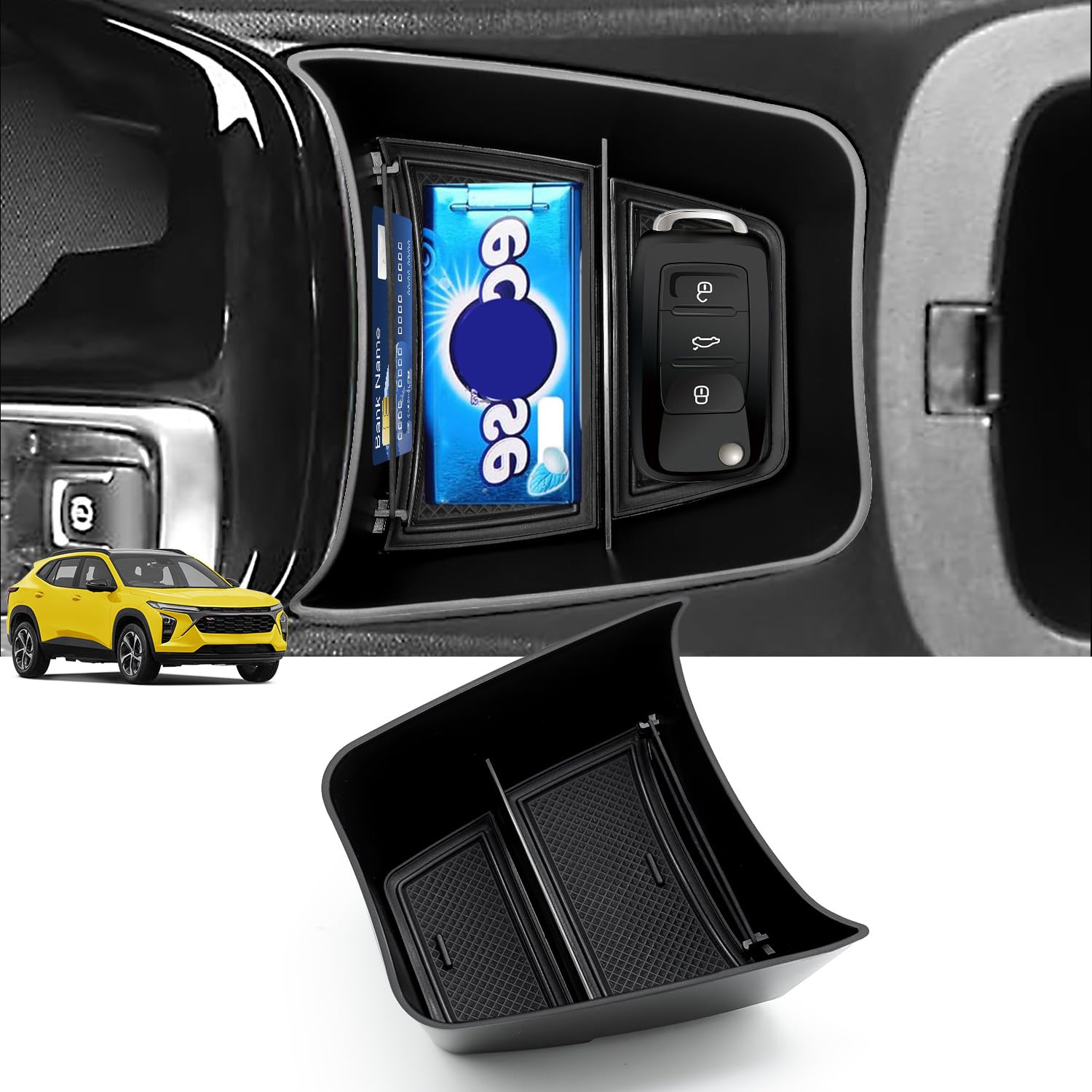 Amazon.com: TUAMFO For 2024 Chevrolet Trax Console Organizer, for 2024 ...