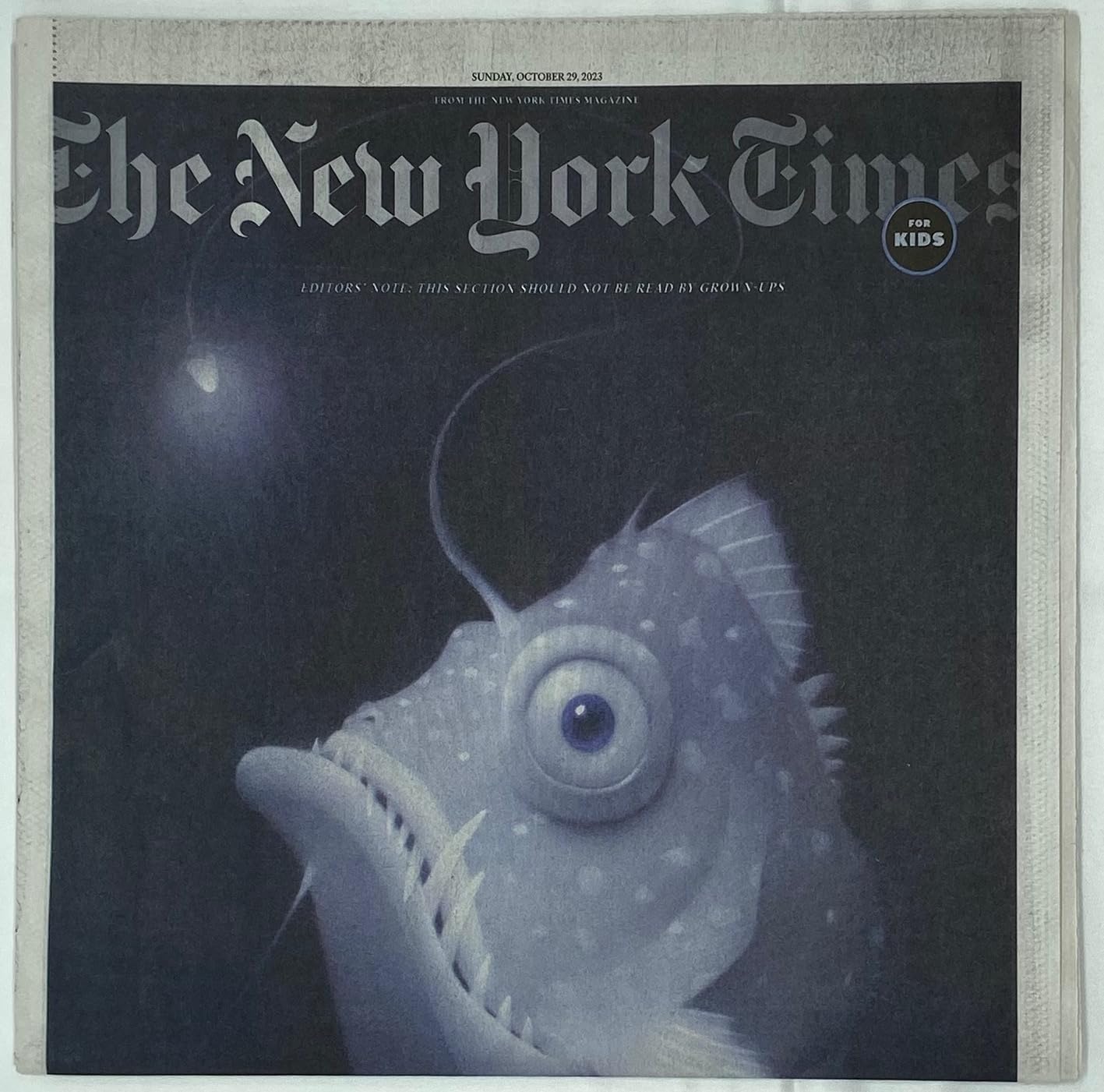 The New York Times for Kids, October 29, 2023 (The Unknown Issue) (Why ...