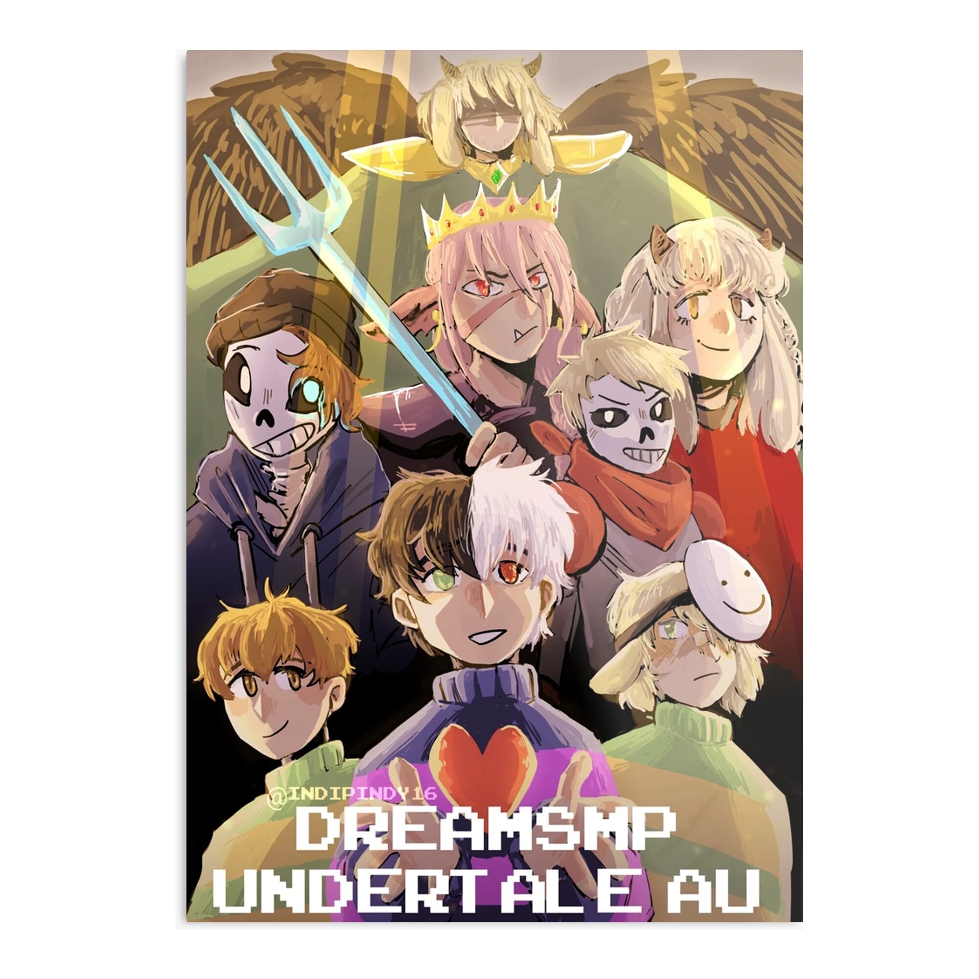 Buy Generic Undertale Technoblade Wilbur Soot Tubbo Dream Tommyinnit ...