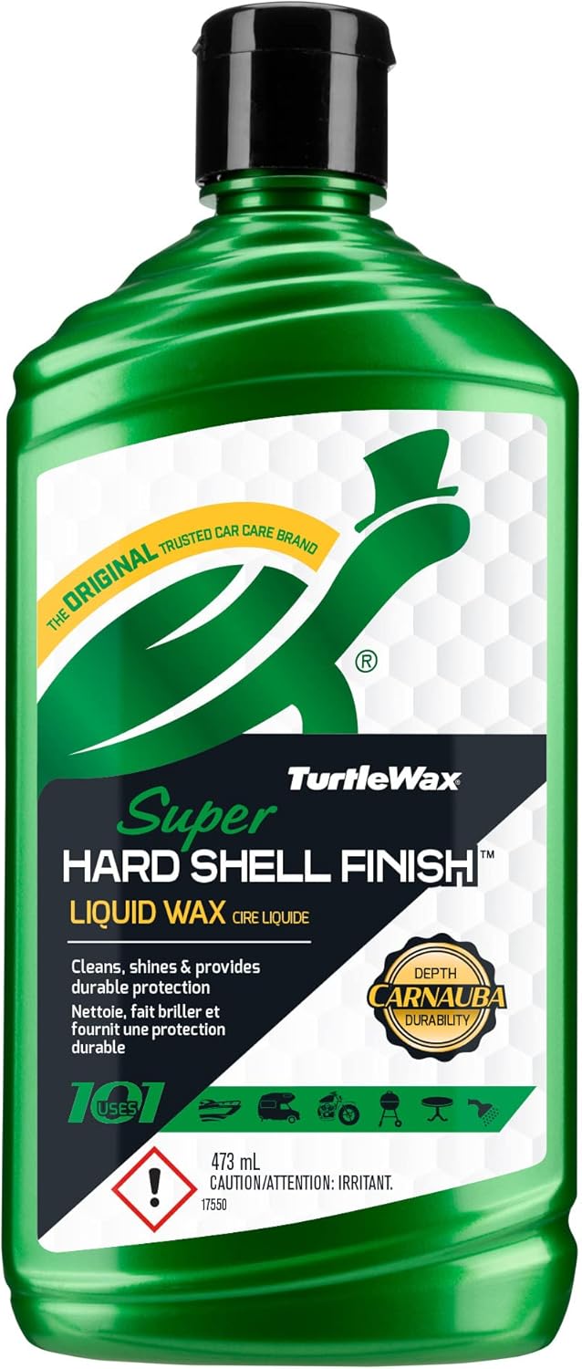Amazon.com: Super Hard Shell Liquid Wax 16 FL OZ : Automotive