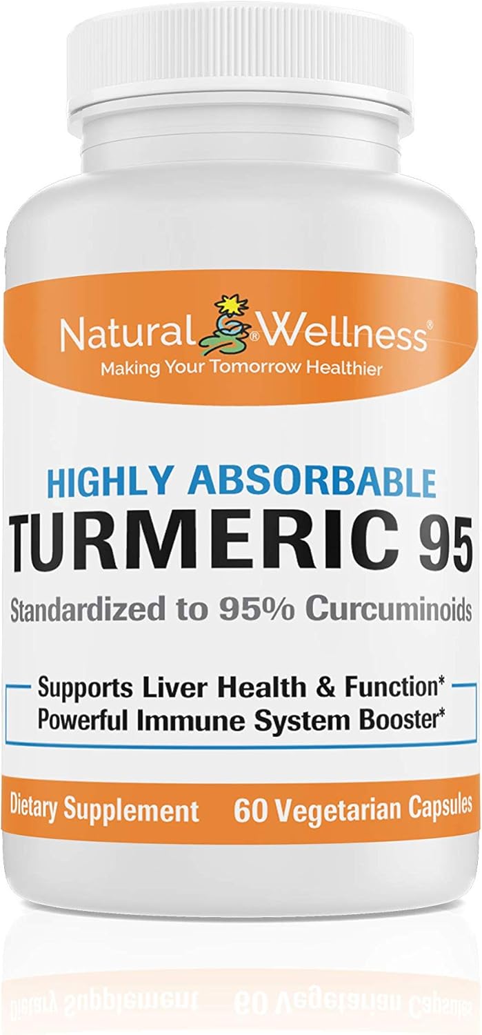 Amazon.com: Natural Wellness Turmeric 95 Offers a Highly absorbable ...