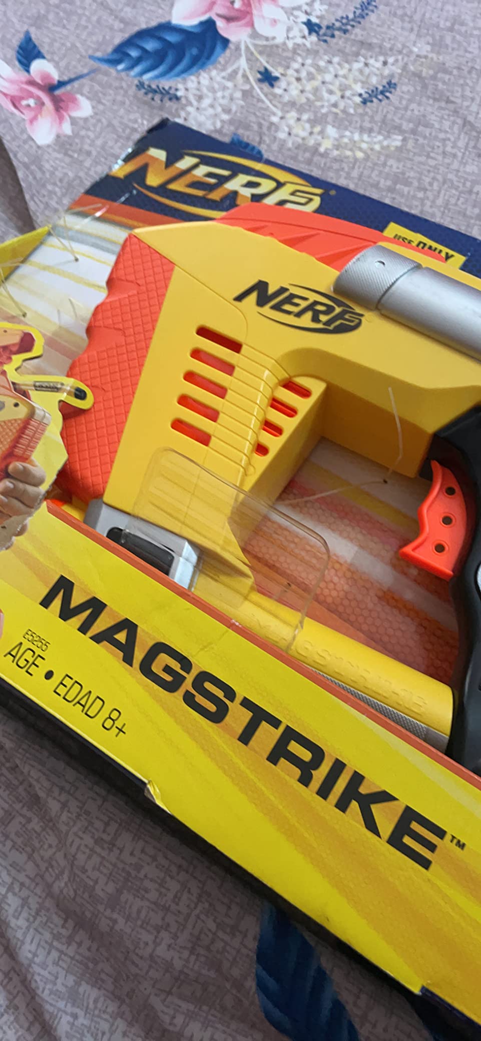 Nerf 50th Anniversary Icon Series Magstrike N-Strike Air-Powered Toy ...