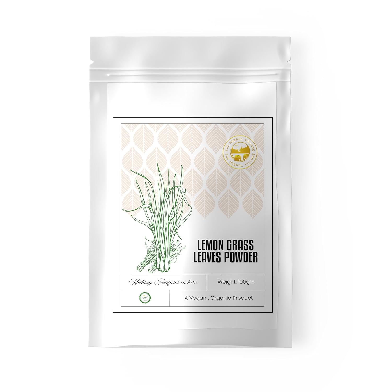 The Herbal Village Lemon Grass Leaves Powder, 100 GM : Amazon.in ...