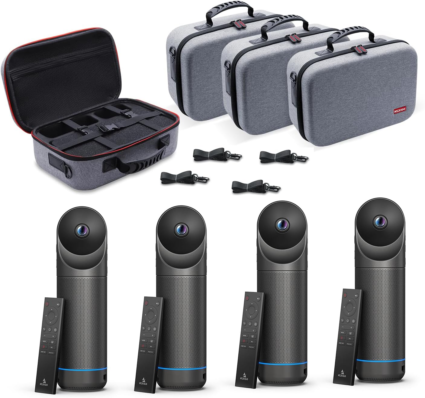 Amazon.com: NexiGo Meeting 360 Ultra (Next Gen) Kits, Multi-Camera ...