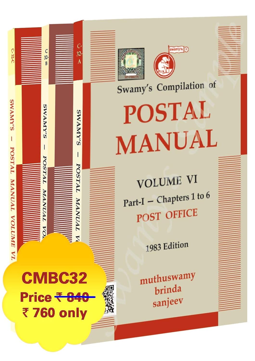 Buy Swamy's Postal Manual Vol. VI - Part I to Part III Book Online at ...