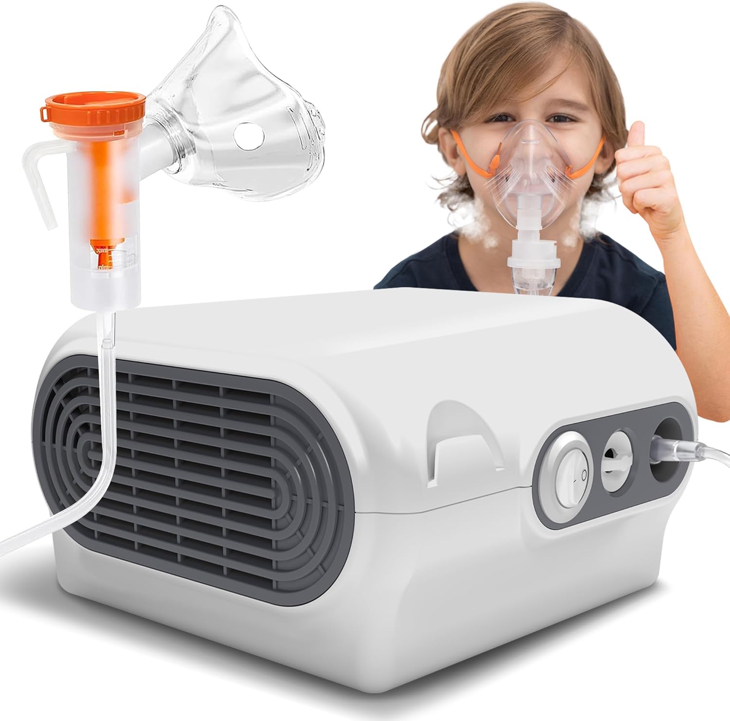 Amazon.com: Nebulizer Machine for Adults and Kids, Compressor Nebulizer ...