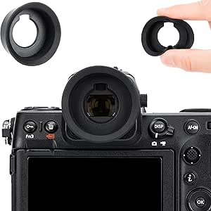 Amazon.com : Extended Z9 Z8 Zf DK-33 Eyecup Eyepiece, 2024 New Round Shape Soft Silicon Camera ...