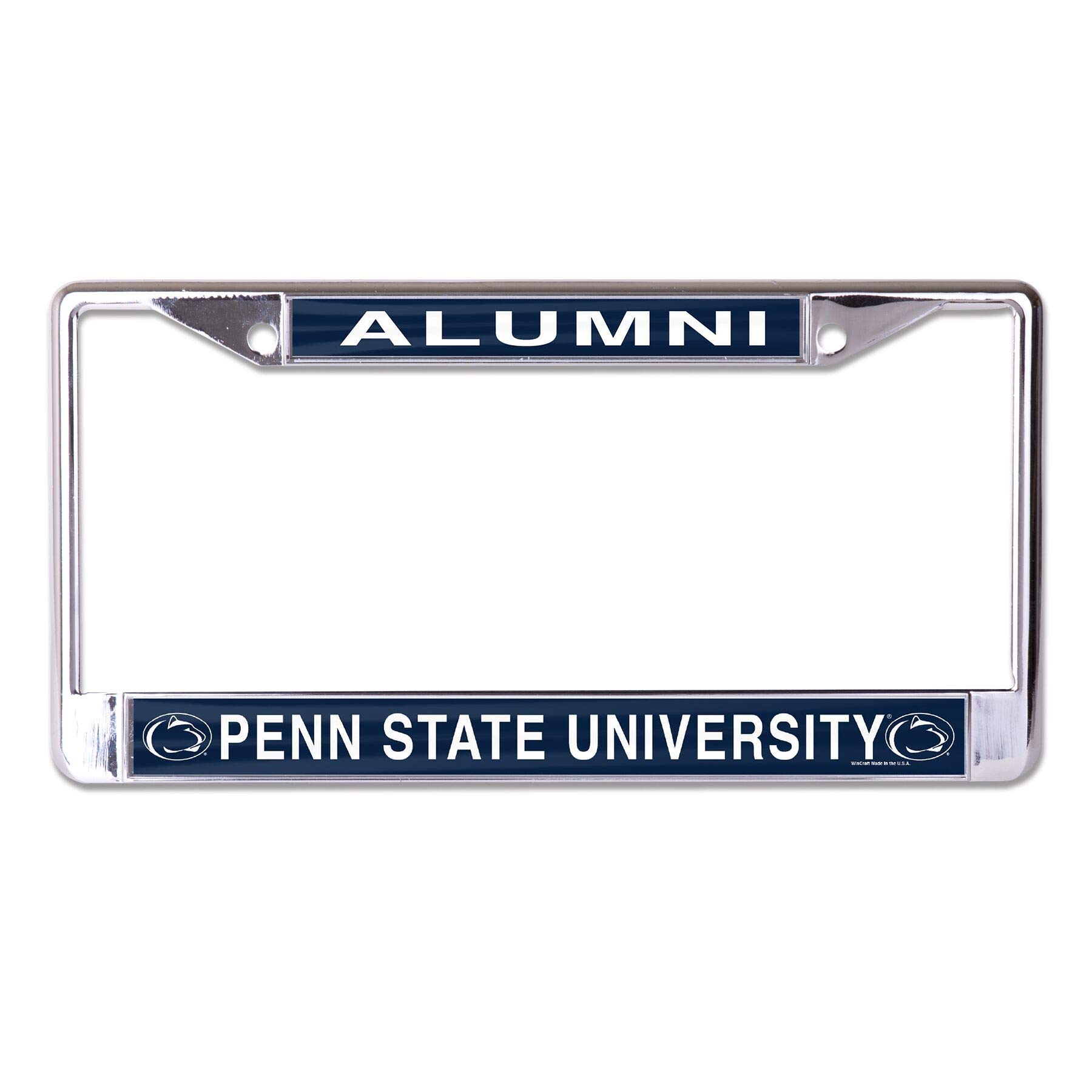 Amazon.com: Penn State University Alumni On Blue License Plate Frame ...