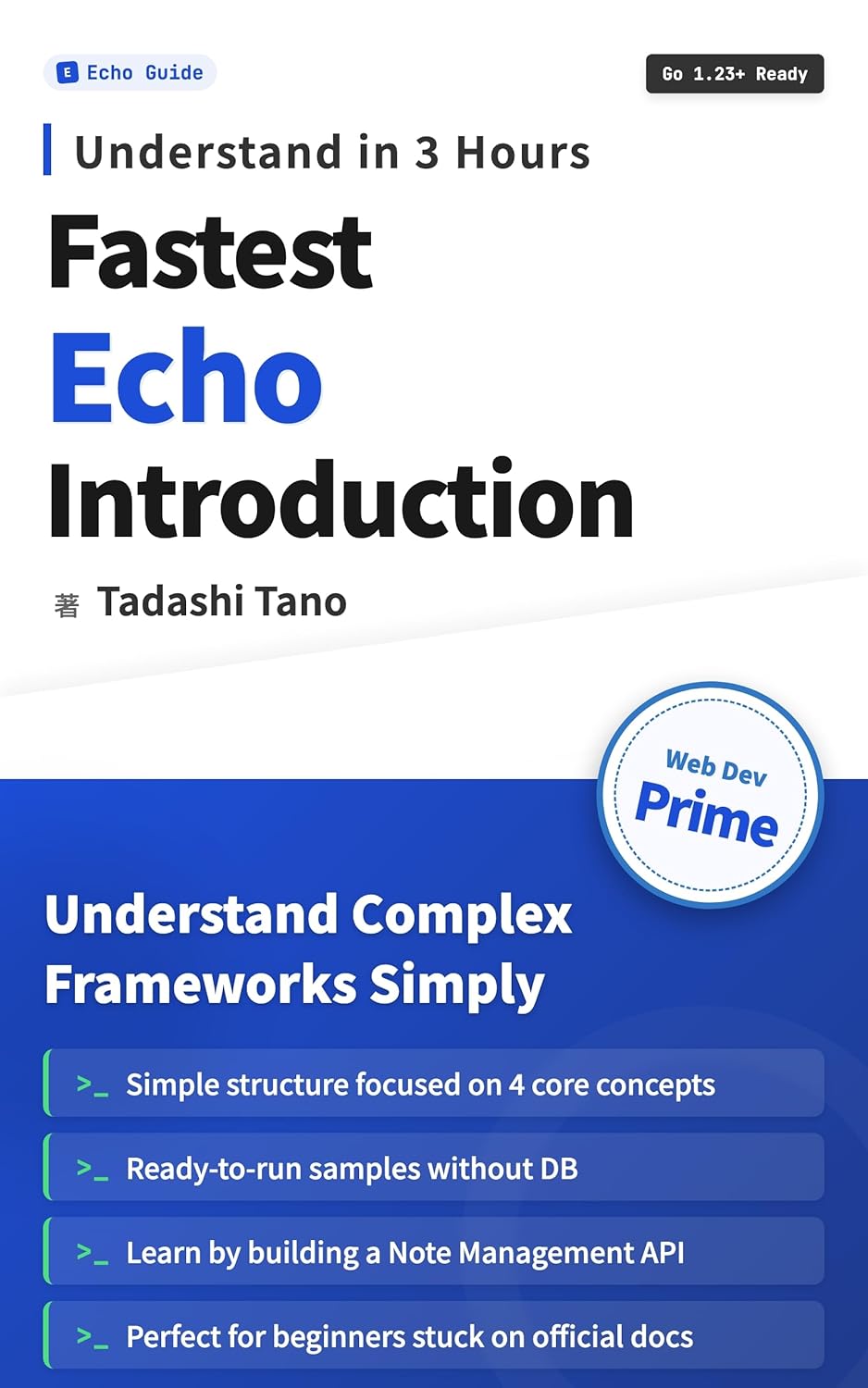 Go Standard Web Framework Echo Introduction: Understand in 3 Hours ...