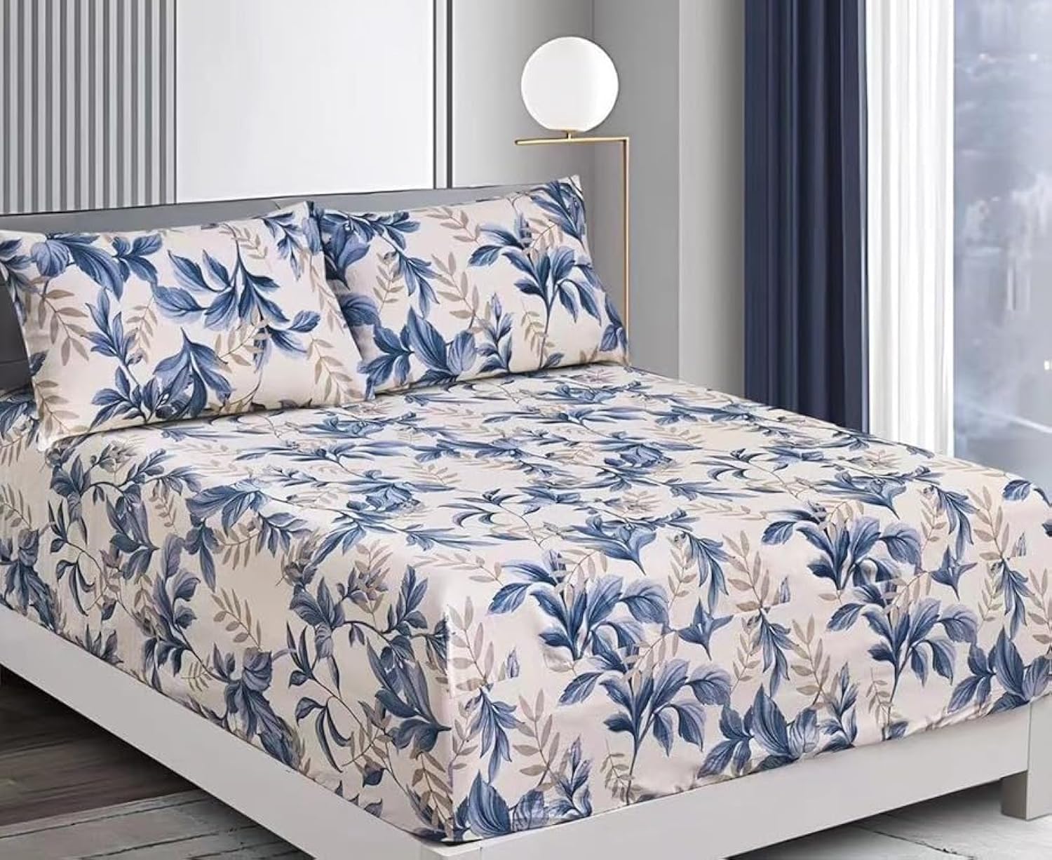 Amazon.com: Essina Queen Sheet Set – 3 Pcs Sheet and Pillowcases ...