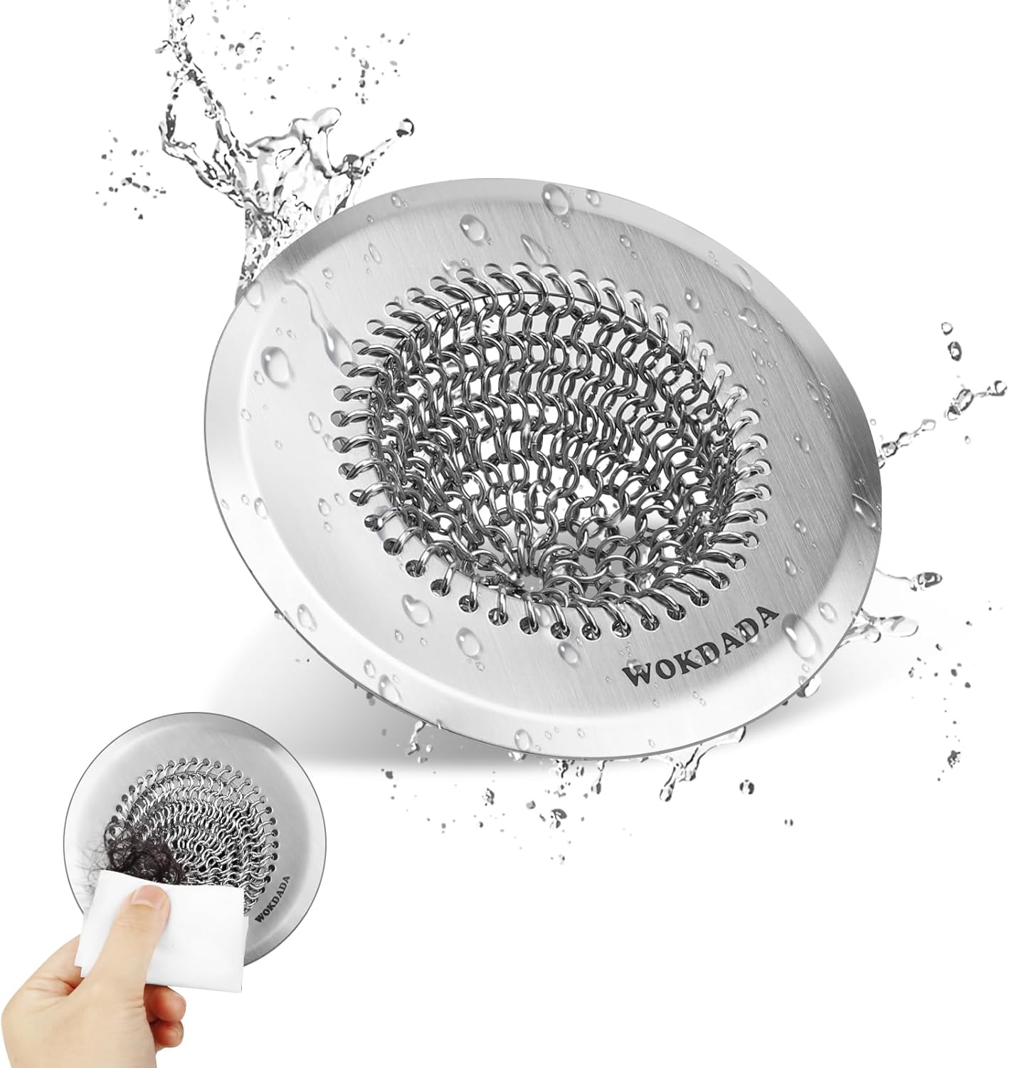 Drain Hair Catcher, Easy Install and Clean Shower Drain Hair Catcher ...