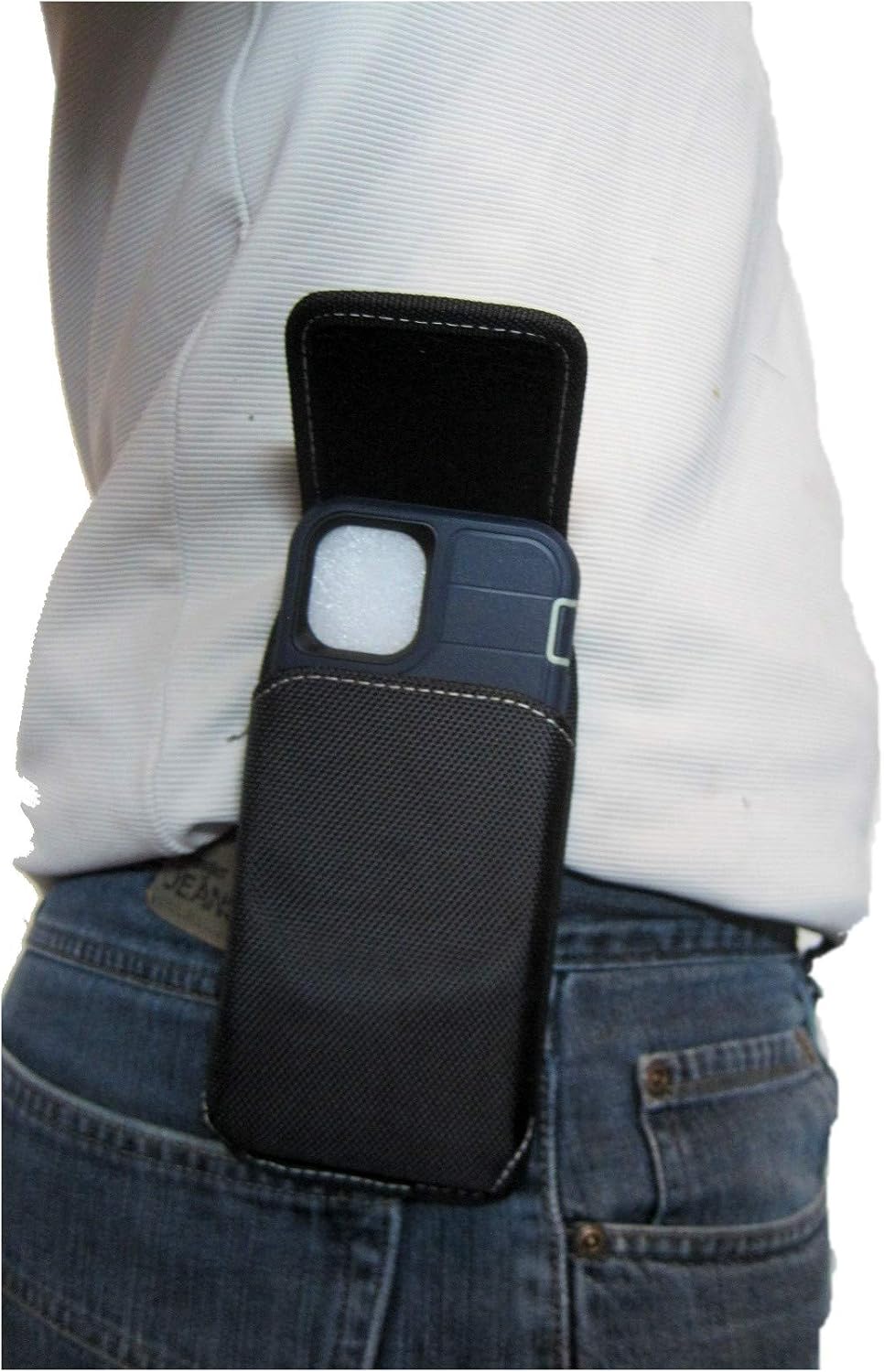 Amazon.com: mgbca Nylon Cell Phone Pouch for iPhone 12 Mini (2020) with ...