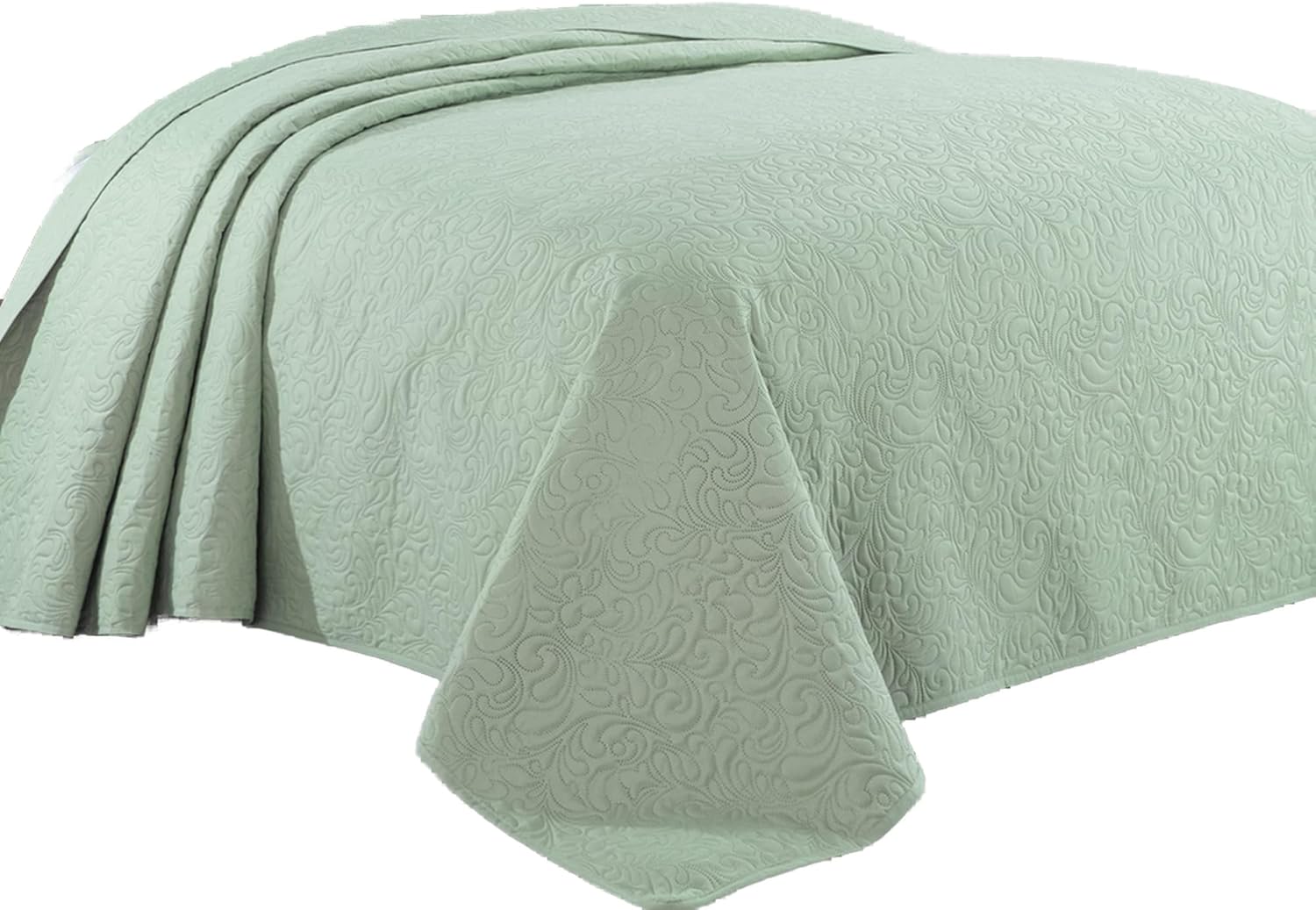 Amazon.com: HOMBYS Alaska King 132x 120 Bedspread Coverlet Set, 3 Piece ...