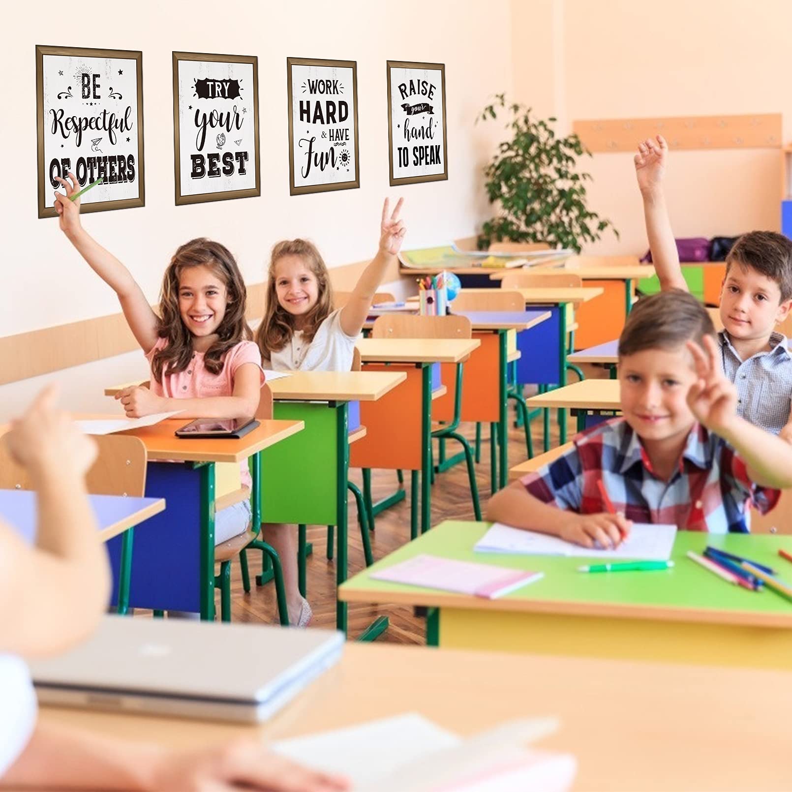 Buy Classroom Decorations, 18 Pieces Bulletin Board Posters for ...