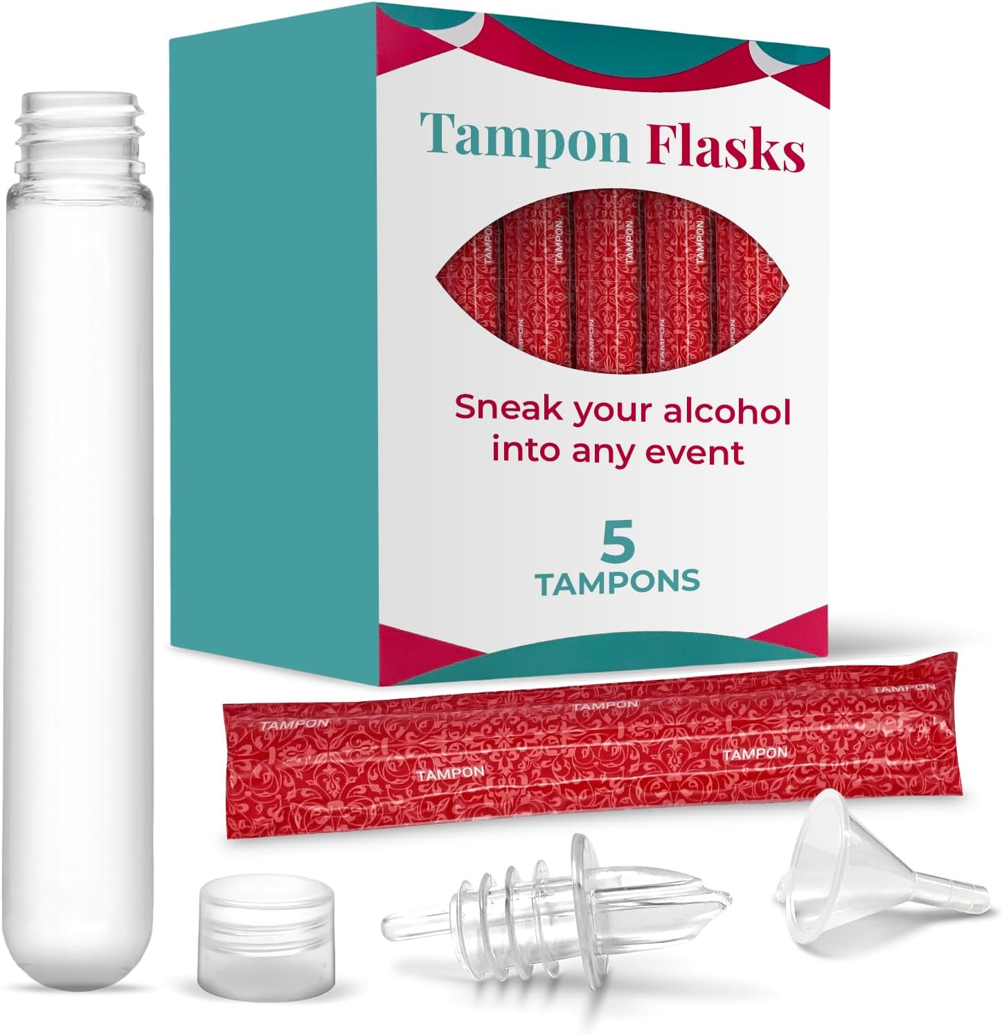 Tampon Flask - Say Goodbye to Overpriced Bar Tabs - Smuggle Your ...
