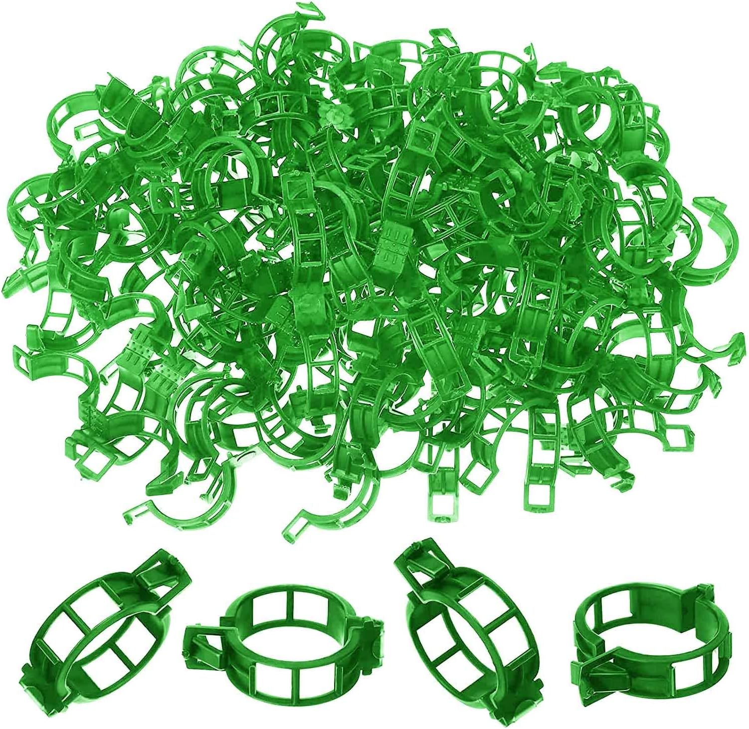 Plant Support Clips,100 Pcs Tomato Plant Support Clips for Garden Vine ...