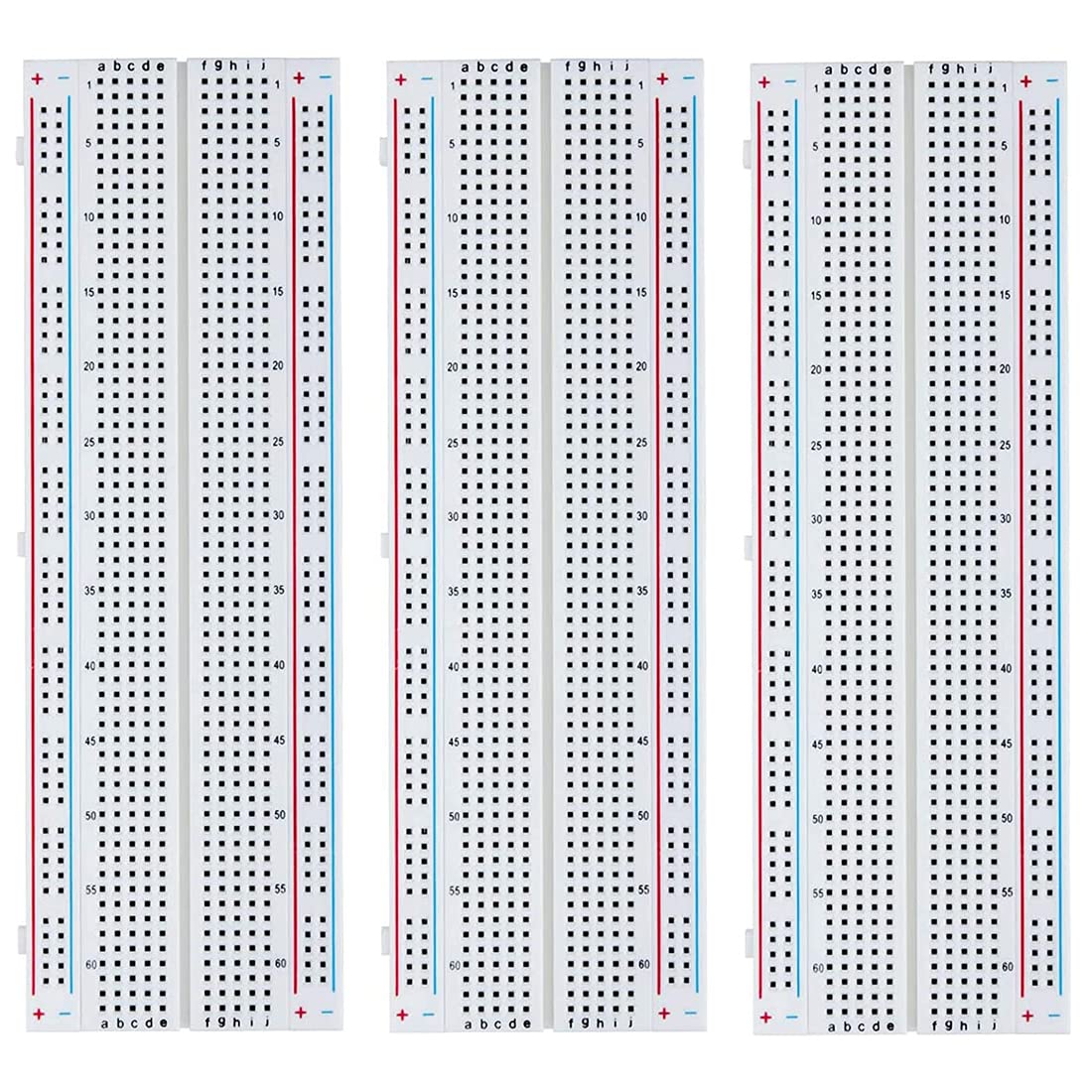 3pcs Solderless Breadboard 830 Point Solderless Prototype Pcb Board Kit | Desertcart Japan