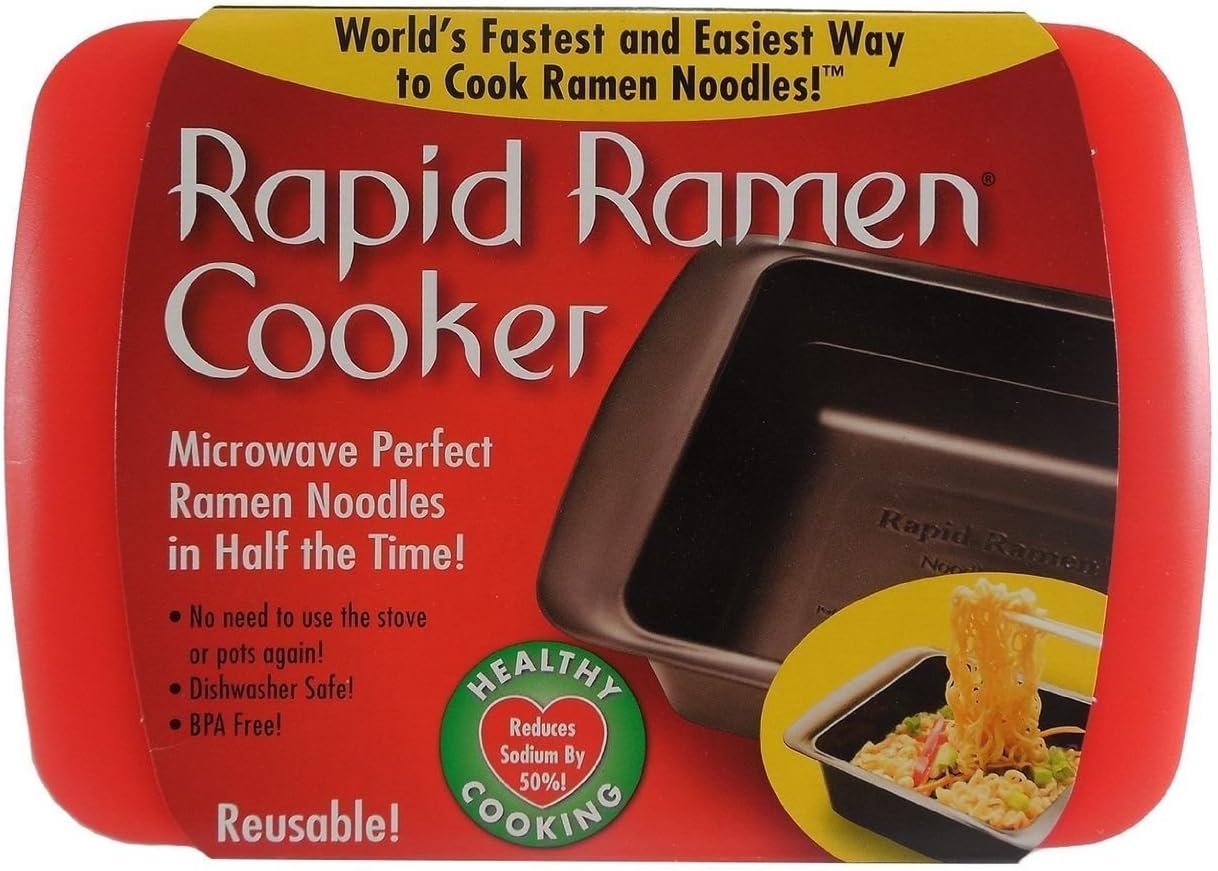 Amazon.com: Rapid Ramen Cooker - Microwave Ramen in 3 Minutes - BPA ...