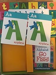 Amazon.com: Peaceable Kingdom Alphabet Go Fish Letter Matching Card ...