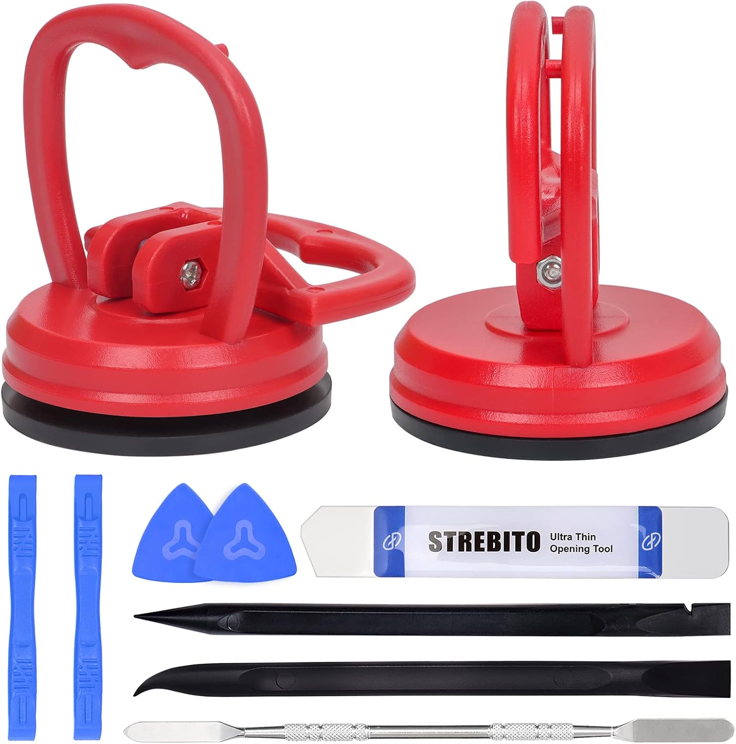 Amazon.com: STREBITO Suction Cups Heavy-Duty 2 Pieces + Spudger Pry ...