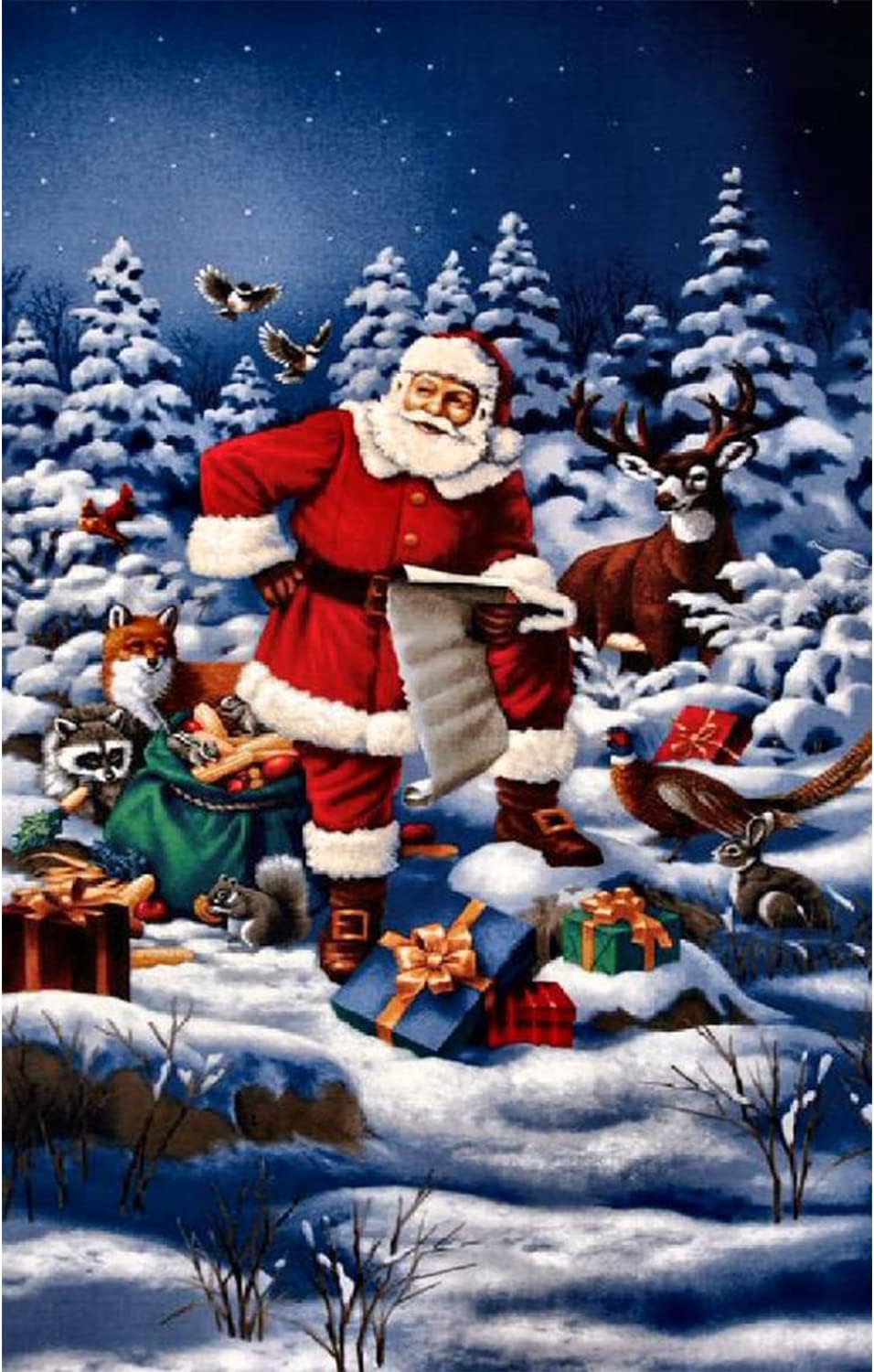 Amazon.com: FORLAND Christmas Diamond Painting Kits for Adults Beginners - 5D DIY Santa Claus ...