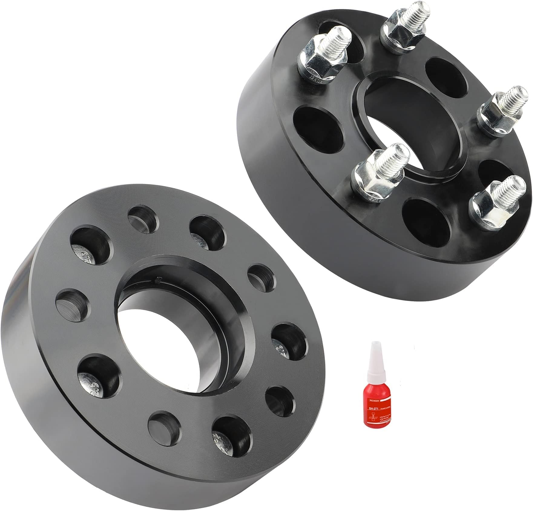 Amazon.com: 5x4.75 Wheel Spacers 2"(50mm) Bore 70.5mm with M12x1.5 ...