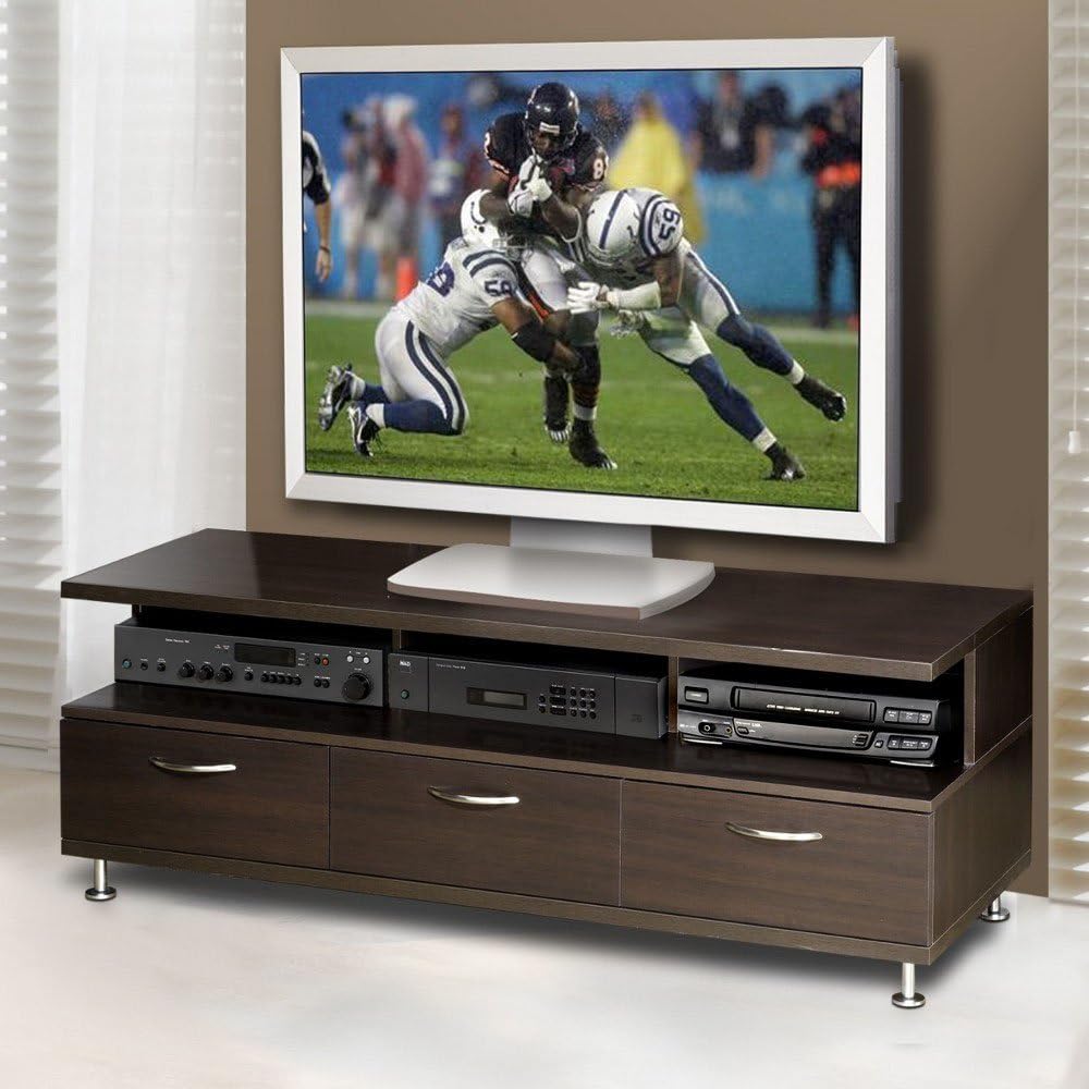 Amazon.com: Eclipse 56" TV Stand Finish: Espresso : Home & Kitchen