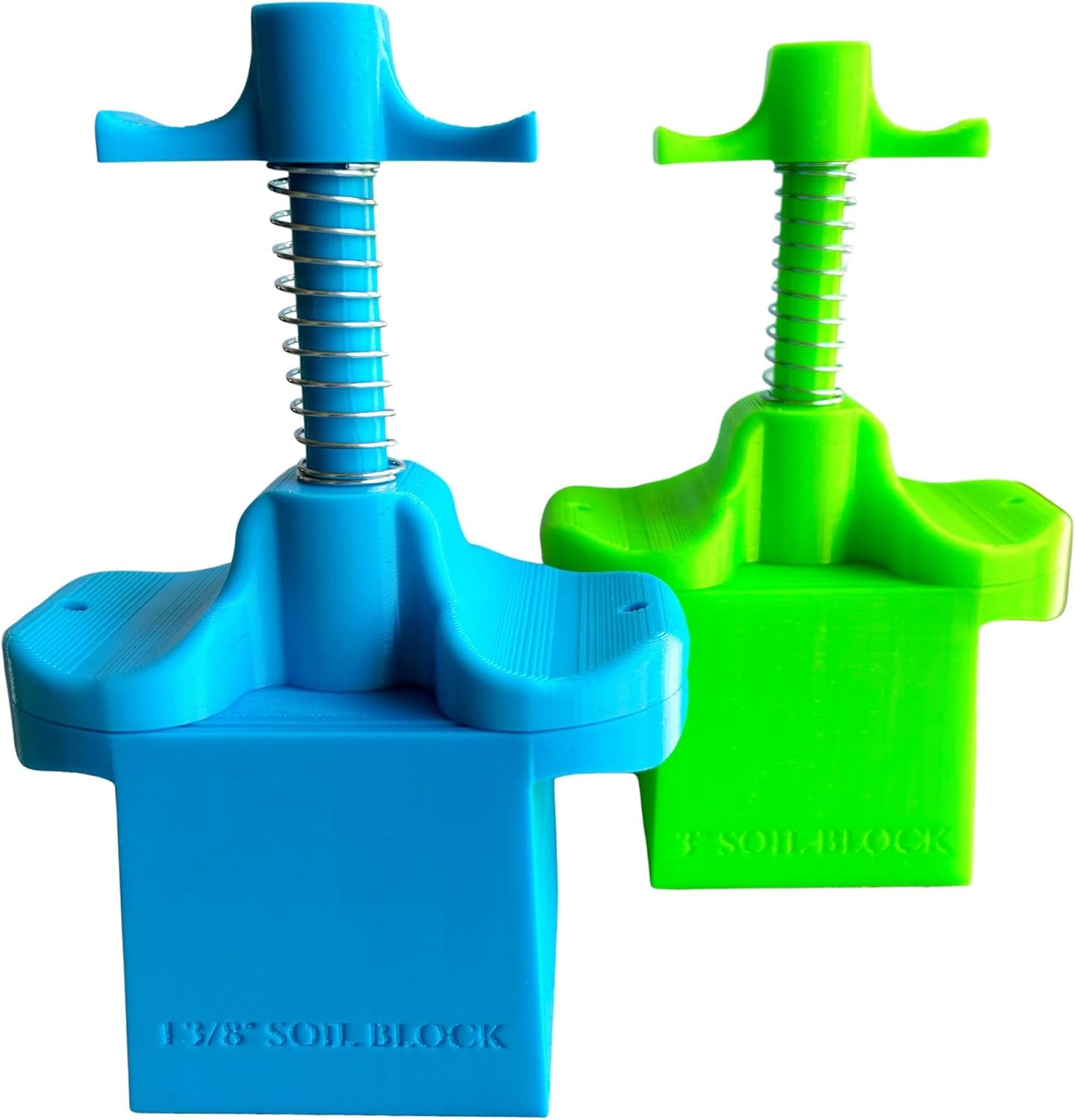 Amazon.com: Soil Block Set, 3 Inch & 1 3/8 Inch Soil Blocker, Up ...