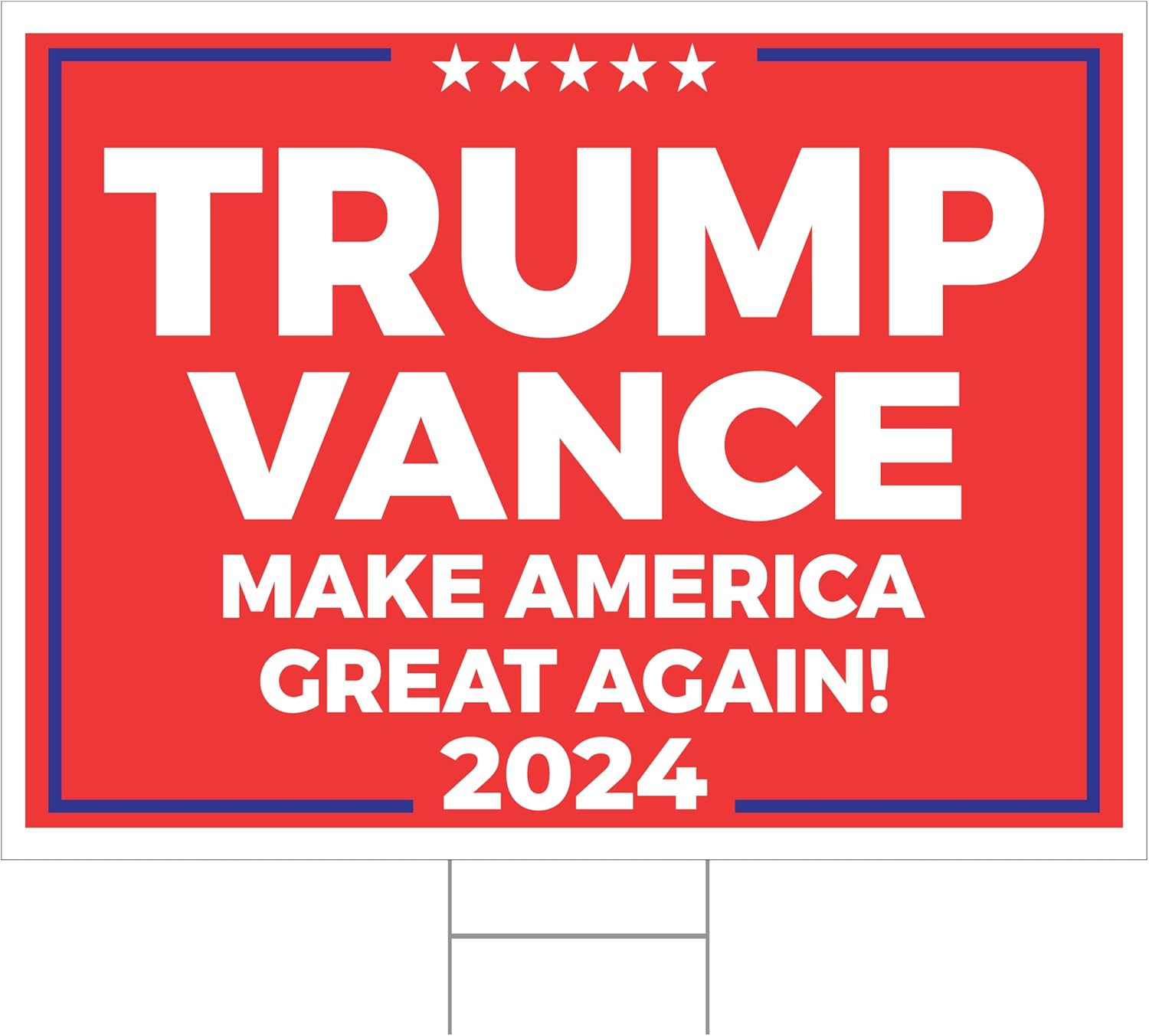 Amazon.com : American Screen Printing Trump Vance 2024 Make America ...
