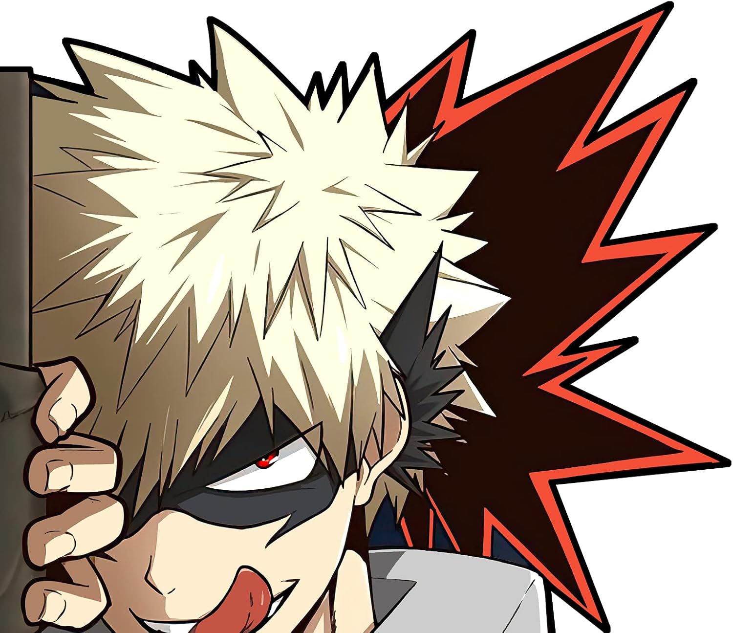 Amazon.com: 2pcs Anime Stickers for Cars, My Hero Academia Bakugo ...