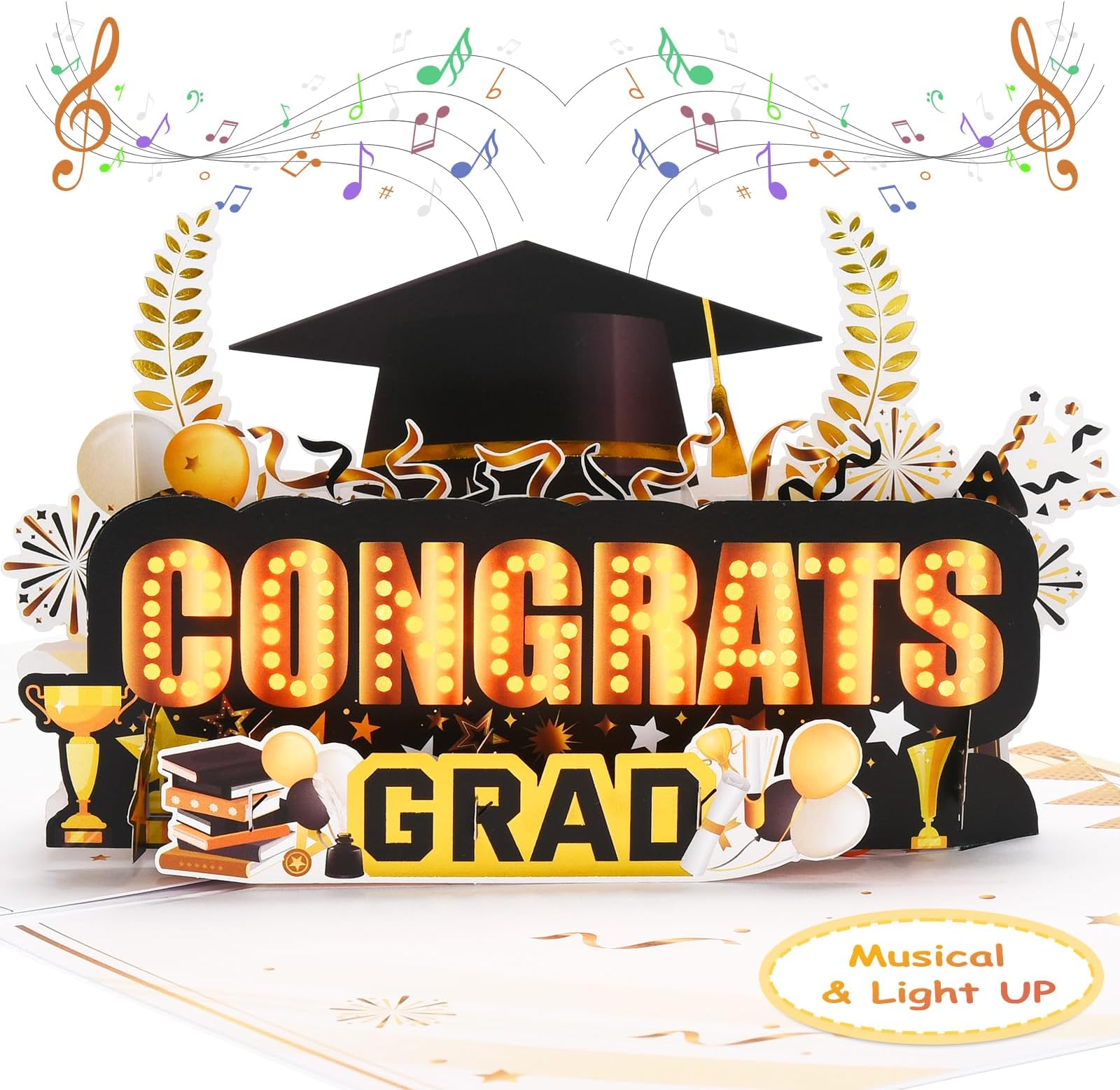 Amazon.com : Hallmark Signature Paper Wonder Pop Up Graduation Card ...