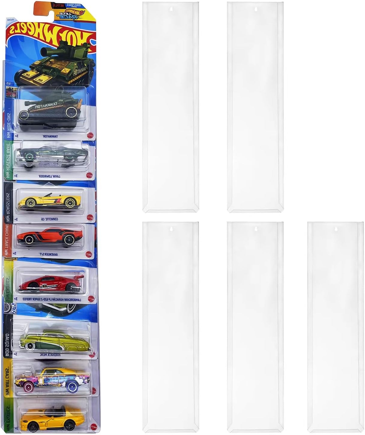 Amazon.com: 10 Pcs Display Case for Packaged Model Cars - Holds Up to ...