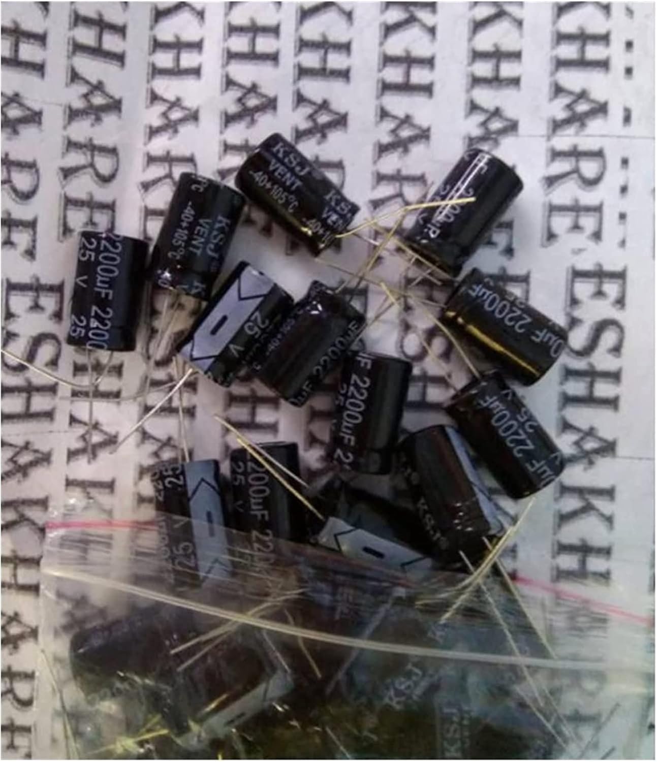 Capacitor kit Capacitor 25 v2200uf Motherboard 2200 LCD TV capacitance ...