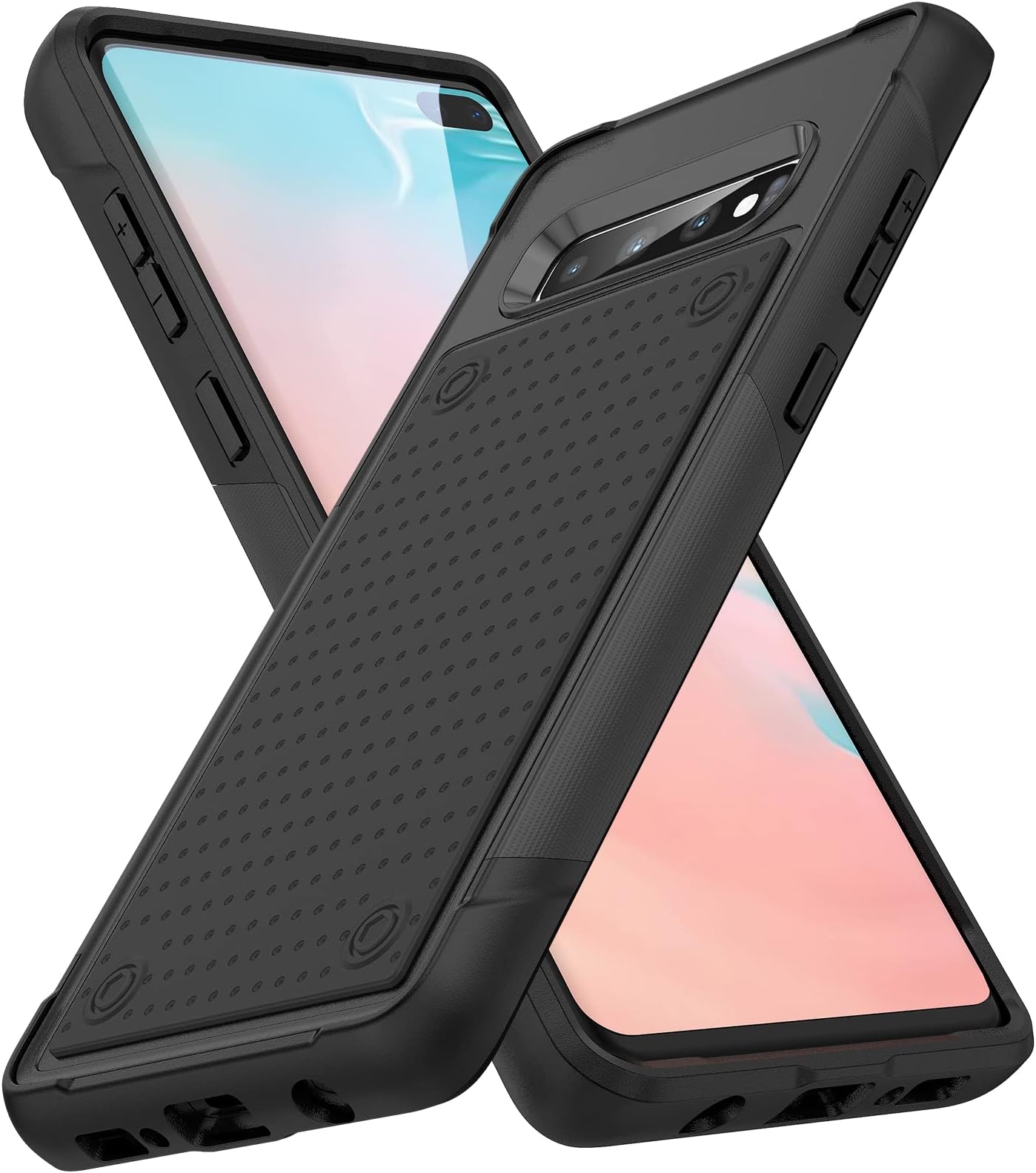 Amazon.com: TORRTOWAY Designed for Samsung Galaxy S10 Plus Case Gift Militay Grade Drop ...