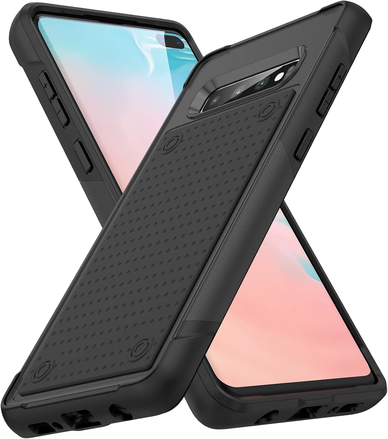 Amazon.com: TORRTOWAY Designed for Samsung Galaxy S10 Plus Case Gift Militay Grade Drop ...