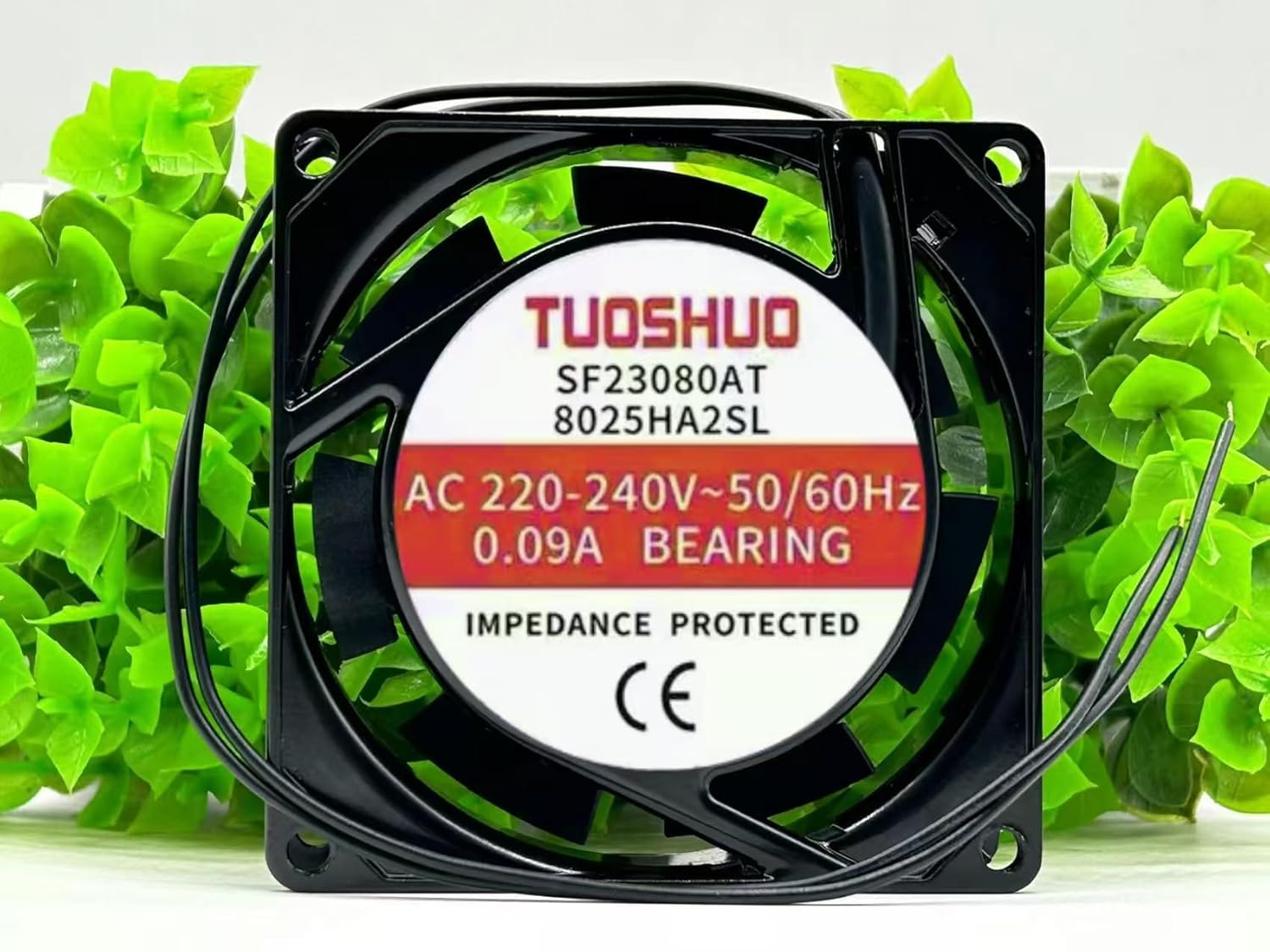 Amazon.com: SF23080AT 8025HA2SL 8CM 8025 220V 0.09A 2-Wire axial Flow ...