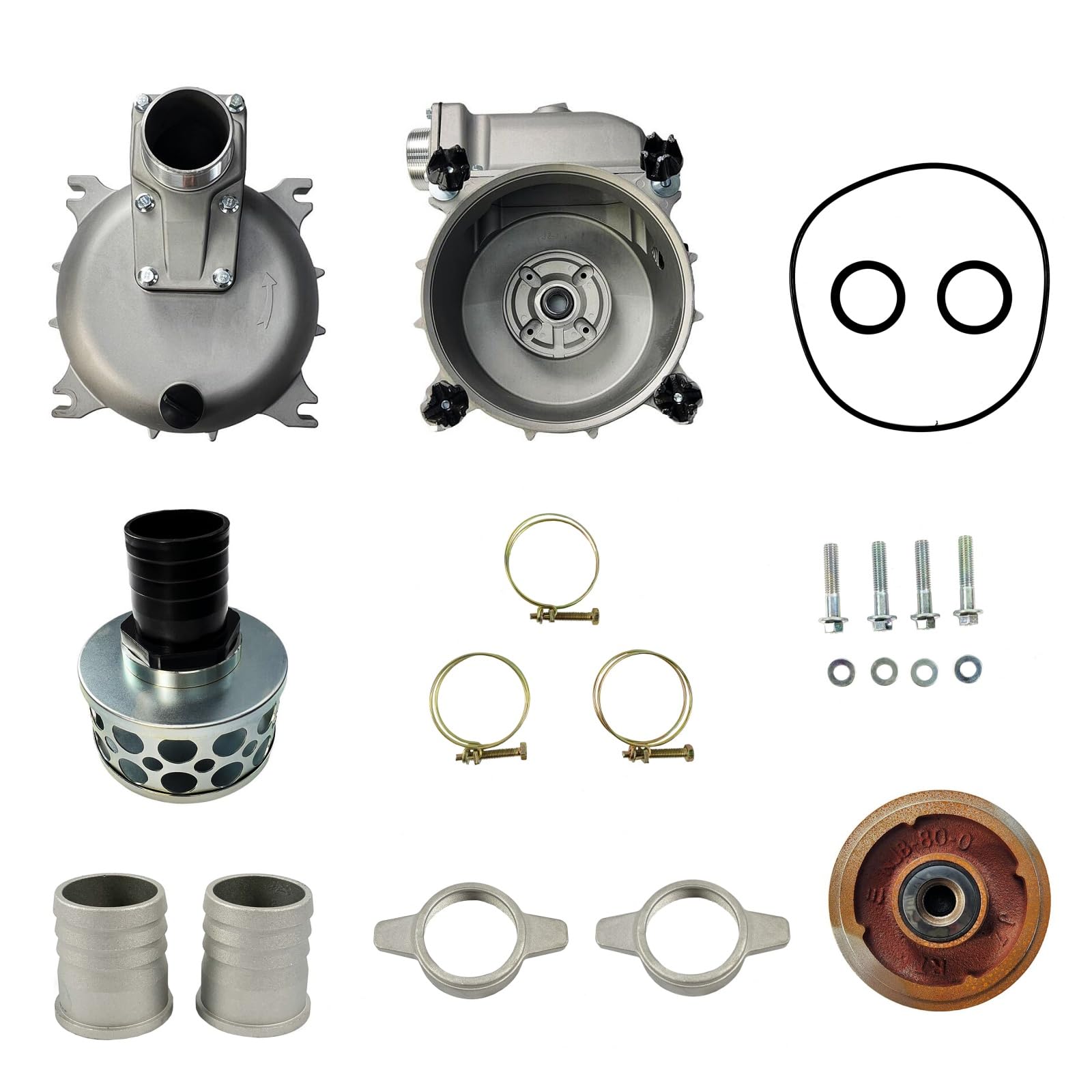 Amazon.com: Heavy Duty Water Pump Body Replaces Predator 3” in. 301cc ...