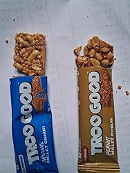 TROOGOOD Millet Chikki (15g)+ Peanut Millet Chikki (16g) Combo Jar ...