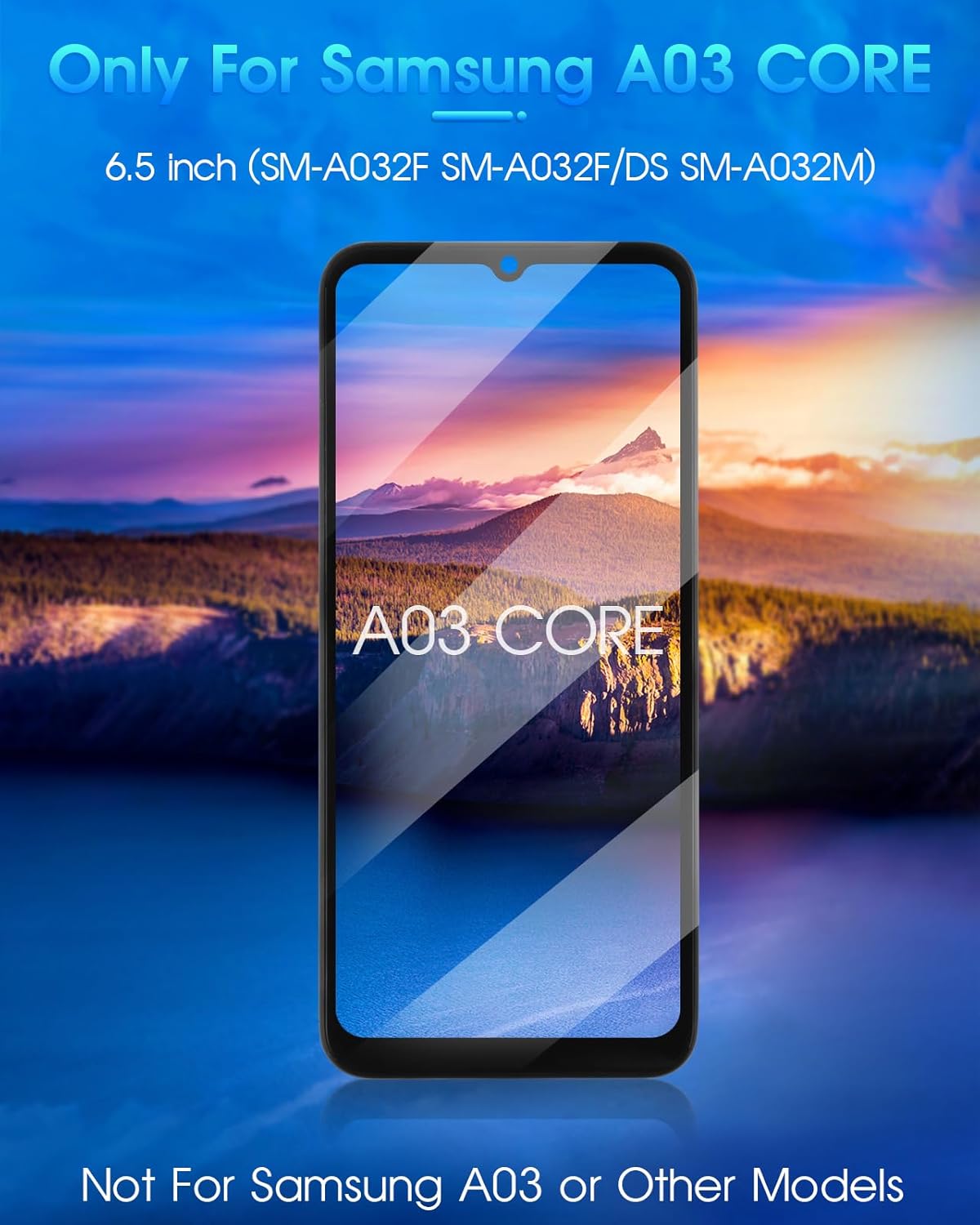 ARSSLY Samsung Galaxy A03 Core Screen Replacement Instruction Manual