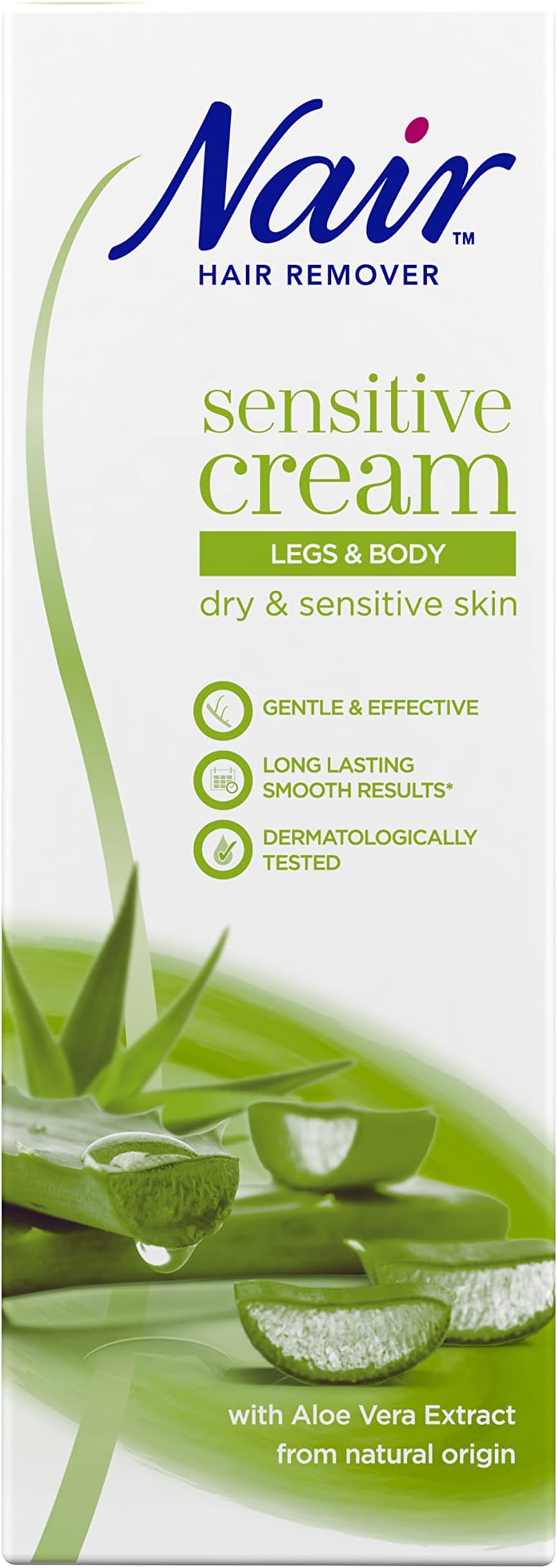 Amazon.com : Nair Hair Remover Moisturizing Face Cream, with Sweet ...