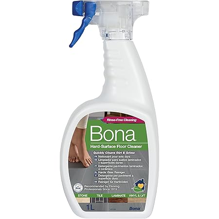 Amazon.com: Bona 160 oz. Stone, Tile, and Laminate Floor Cleaner Refill ...
