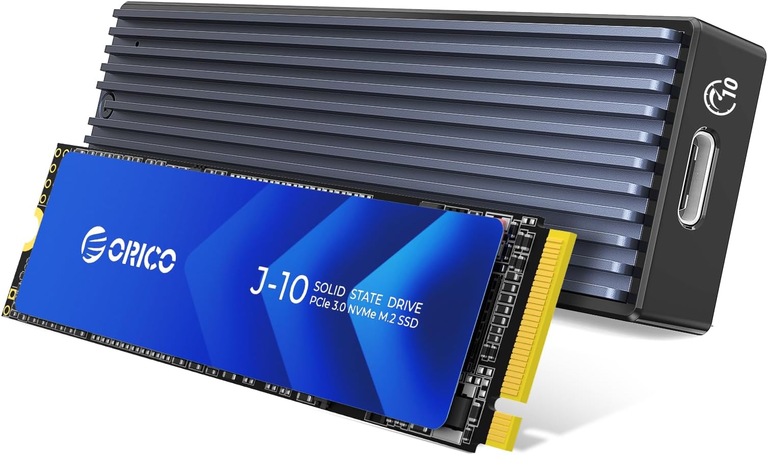 Amazon.com: ORICO 512GB DIY Portable SSD - Up to 1000MB/s - USB-C, J10 ...