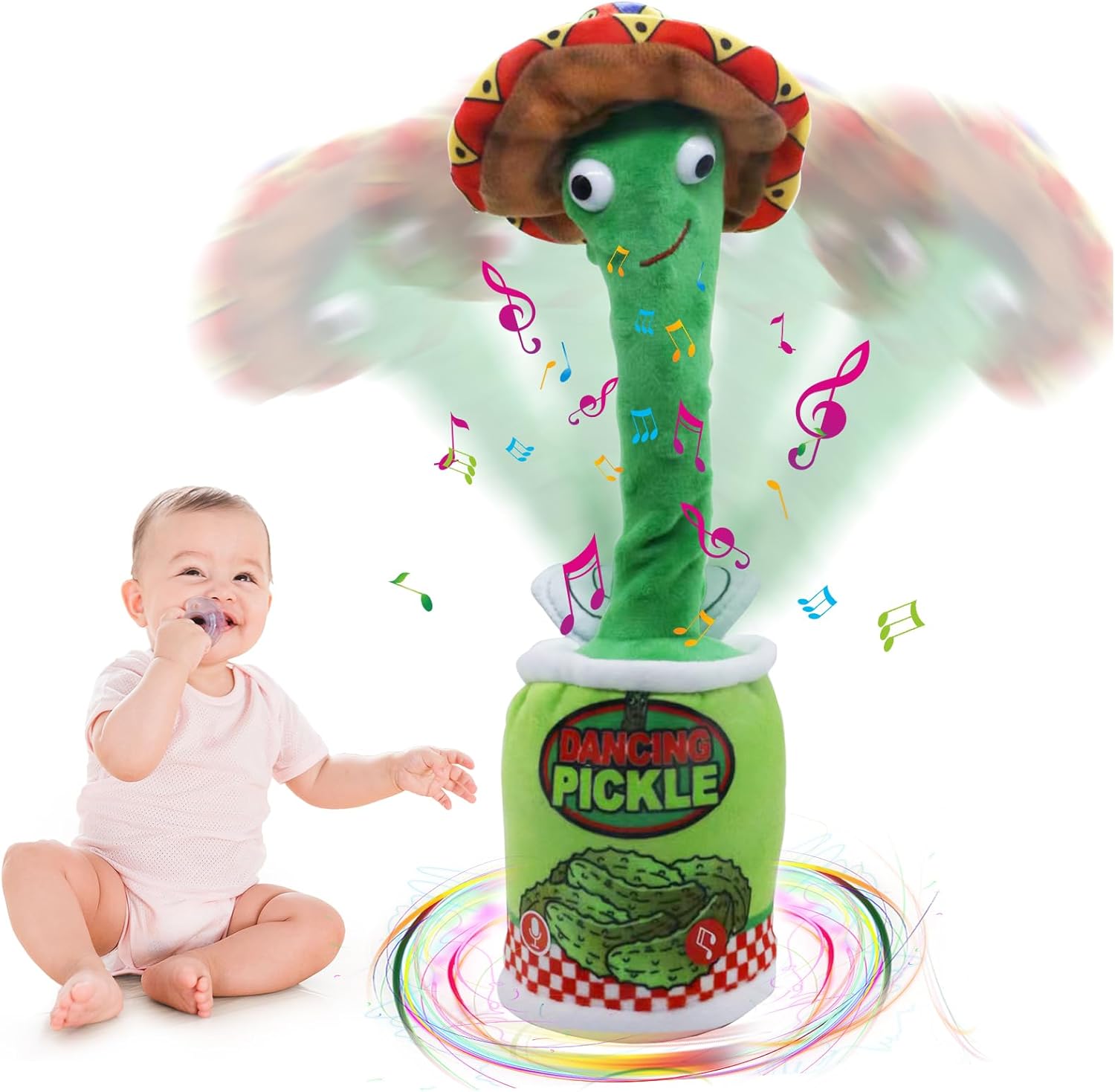 Nihouta Dancing Pickle, Dancing, Sings, Repeats Mimicking Cactus ...