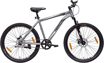 Hero Sprint Riot 26T MTB Geared Cycle 21 Speed Shimano Gears with Dual ...
