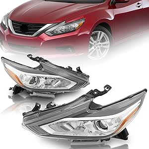 Amazon.com: KARPAL Headlight Assembly Pair Fits For 2016 2017 2018 ...