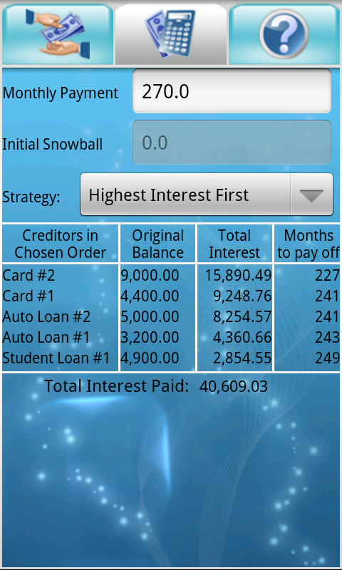 Debt Free - App on Amazon Appstore