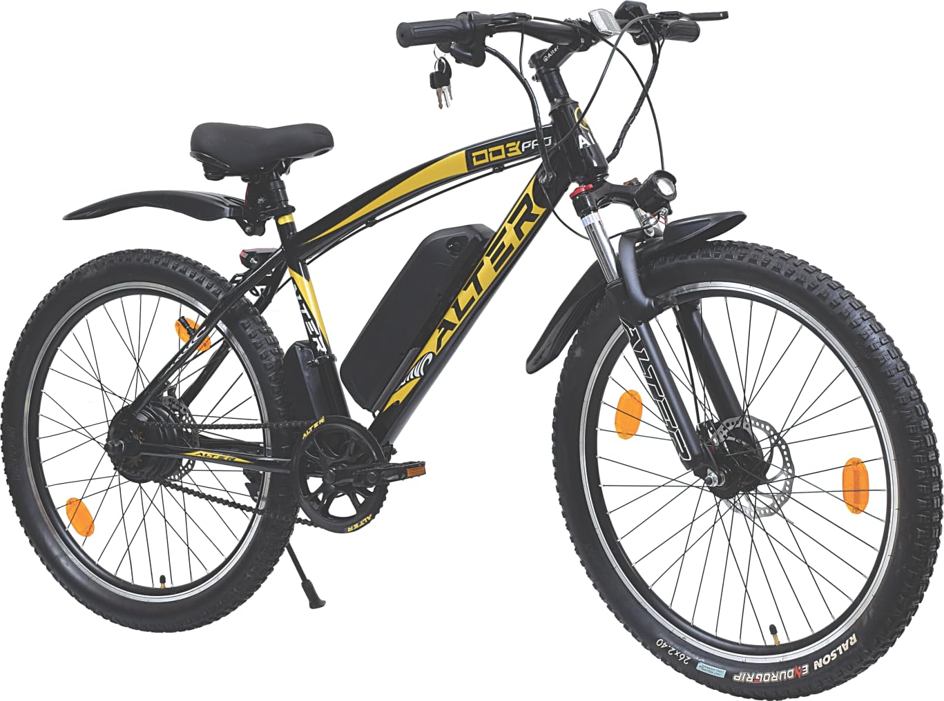 Alter 26" 003 PRO Model Electric Cycle with 7.8AH Removable Lithium ION ...