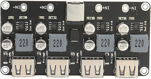 Fast Charge Module 4 Way QC3 0 Power USB Charging Converter Board 12V ...